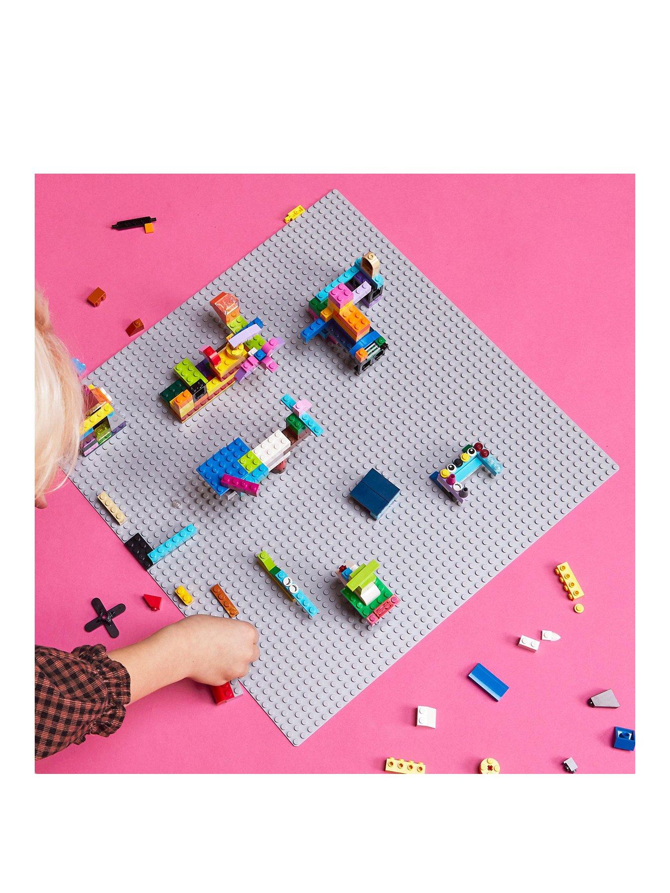 LEGO Classic Gray Baseplate | littlewoods.com