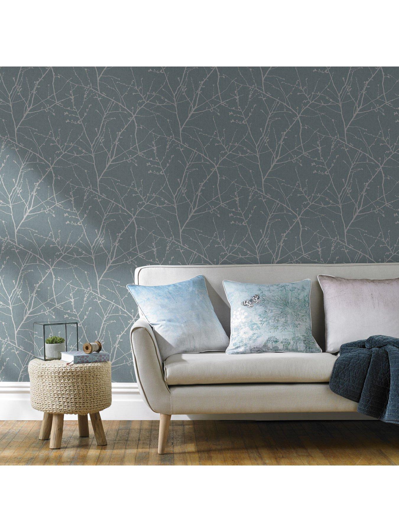 Superfresco Easy Innocence Duck Egg Wallpaper | littlewoods.com