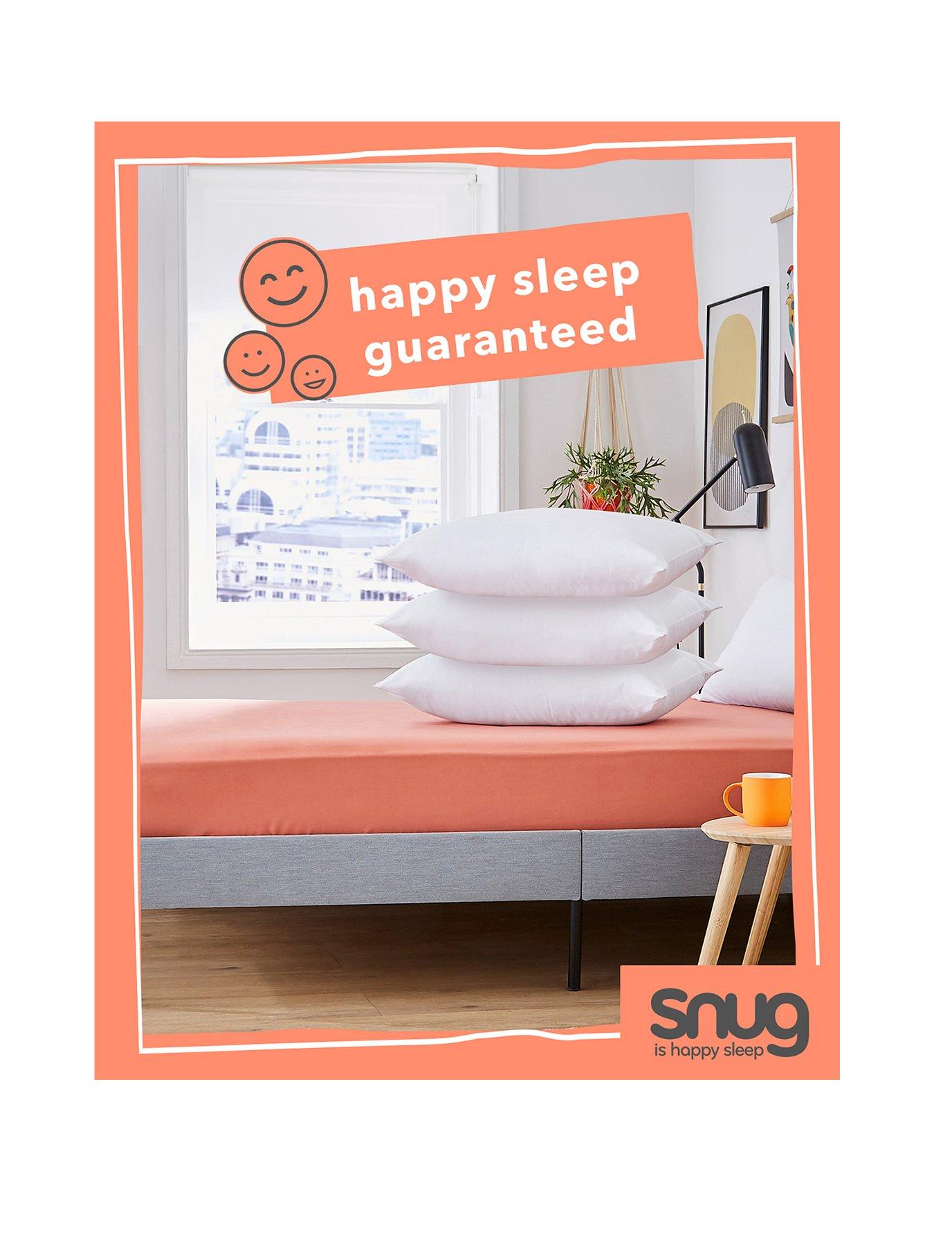 Snug Snuggle Up Pillows - 4 Pack - White | littlewoods.com