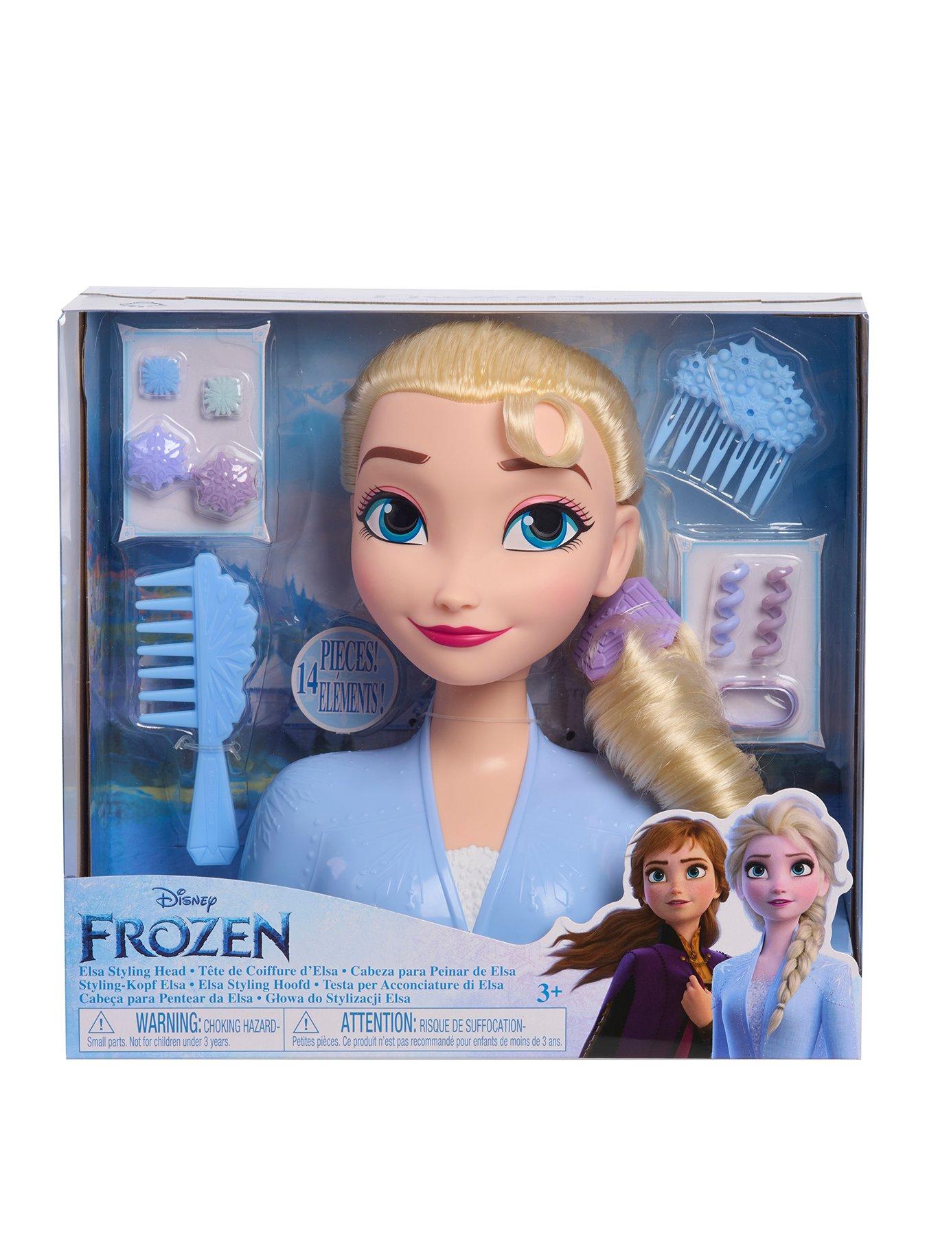Disney Frozen 2 Elsa Styling Head | littlewoods.com