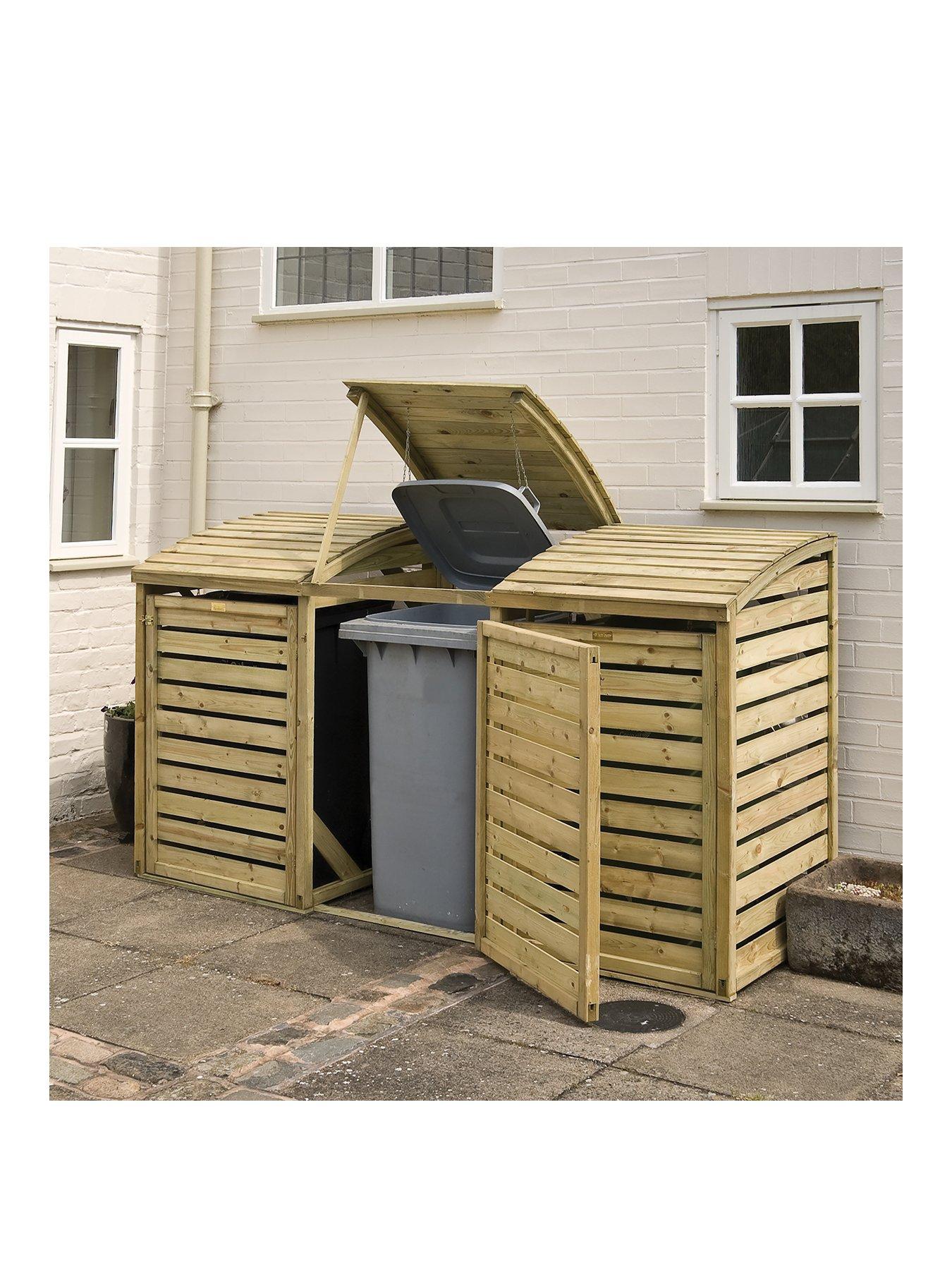 Rowlinson Classic Triple Bin Store | Littlewoods