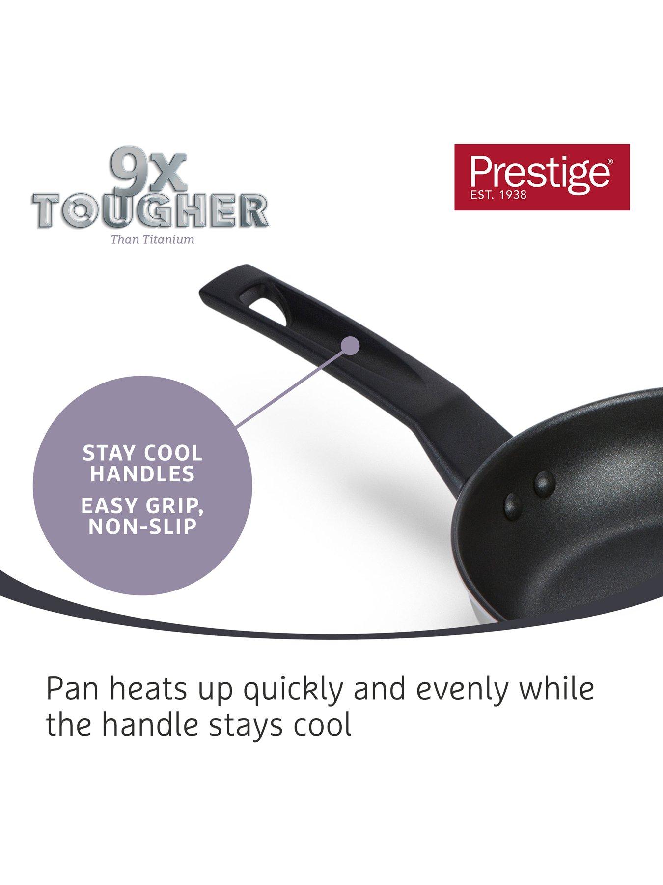 Prestige 9x Tougher Easy Release Non-Stick Induction 2-Piece Frying Pan ...