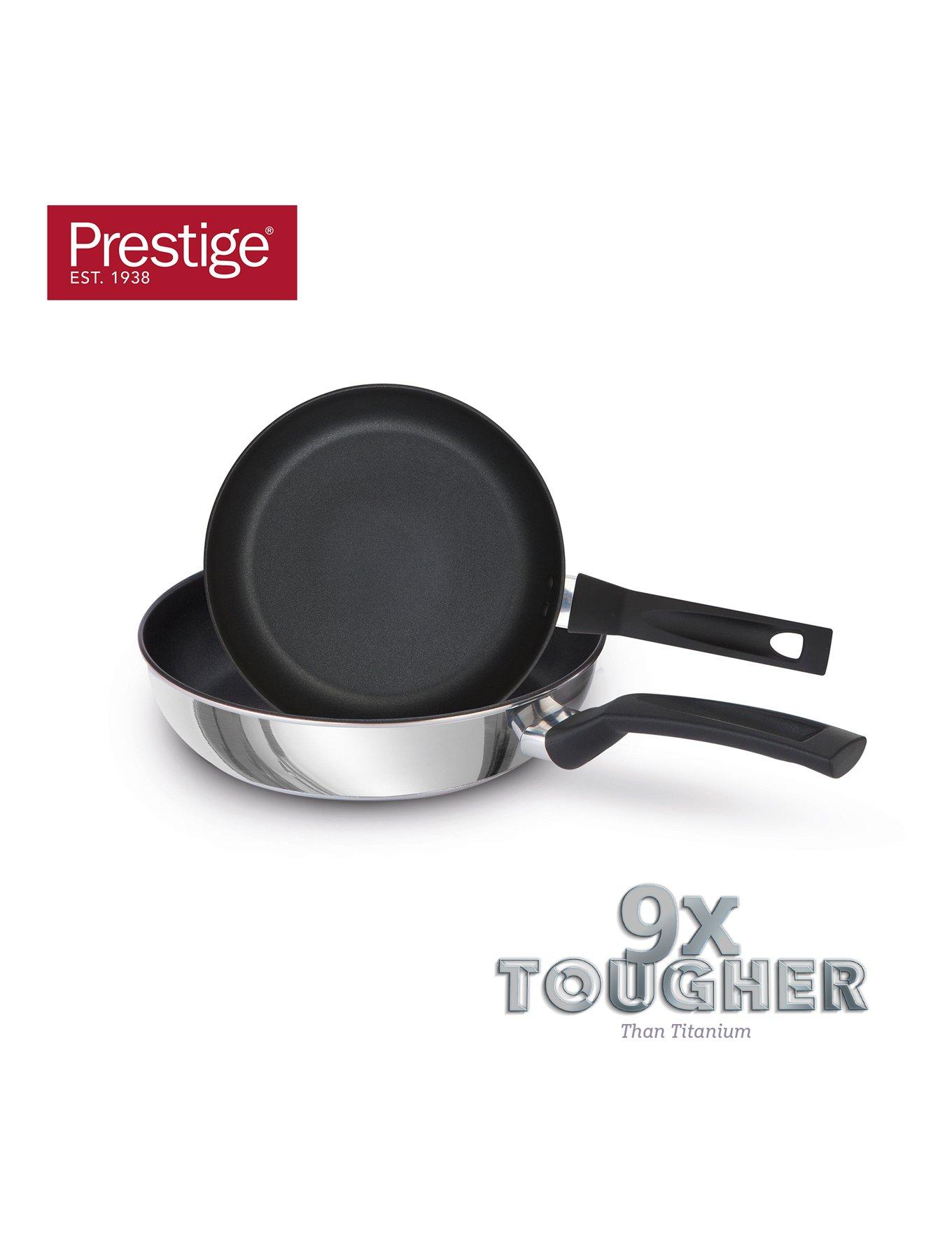 Prestige 9x Tougher Easy Release Non-Stick Induction 2-Piece Frying Pan ...
