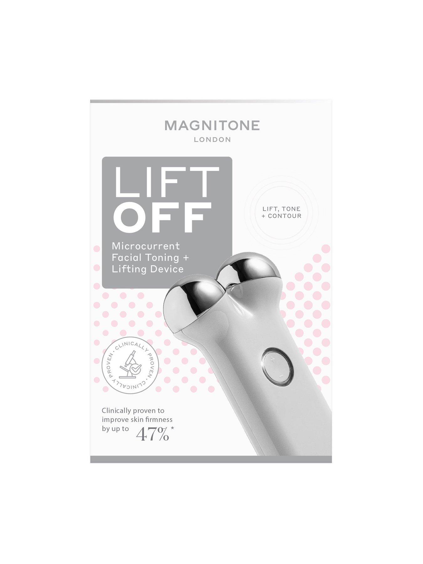 Magnitone LiftOff Microcurrent Facial Toning Device - Grey | Littlewoods
