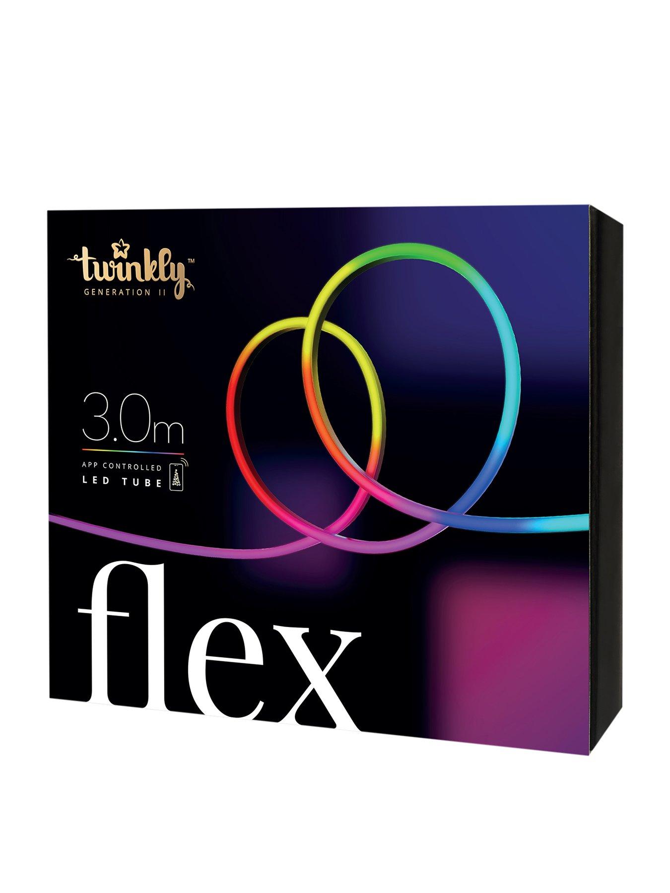 Twinkly Flex - Smart Flexible LED Light Strip (16 Million Colours) 300L ...