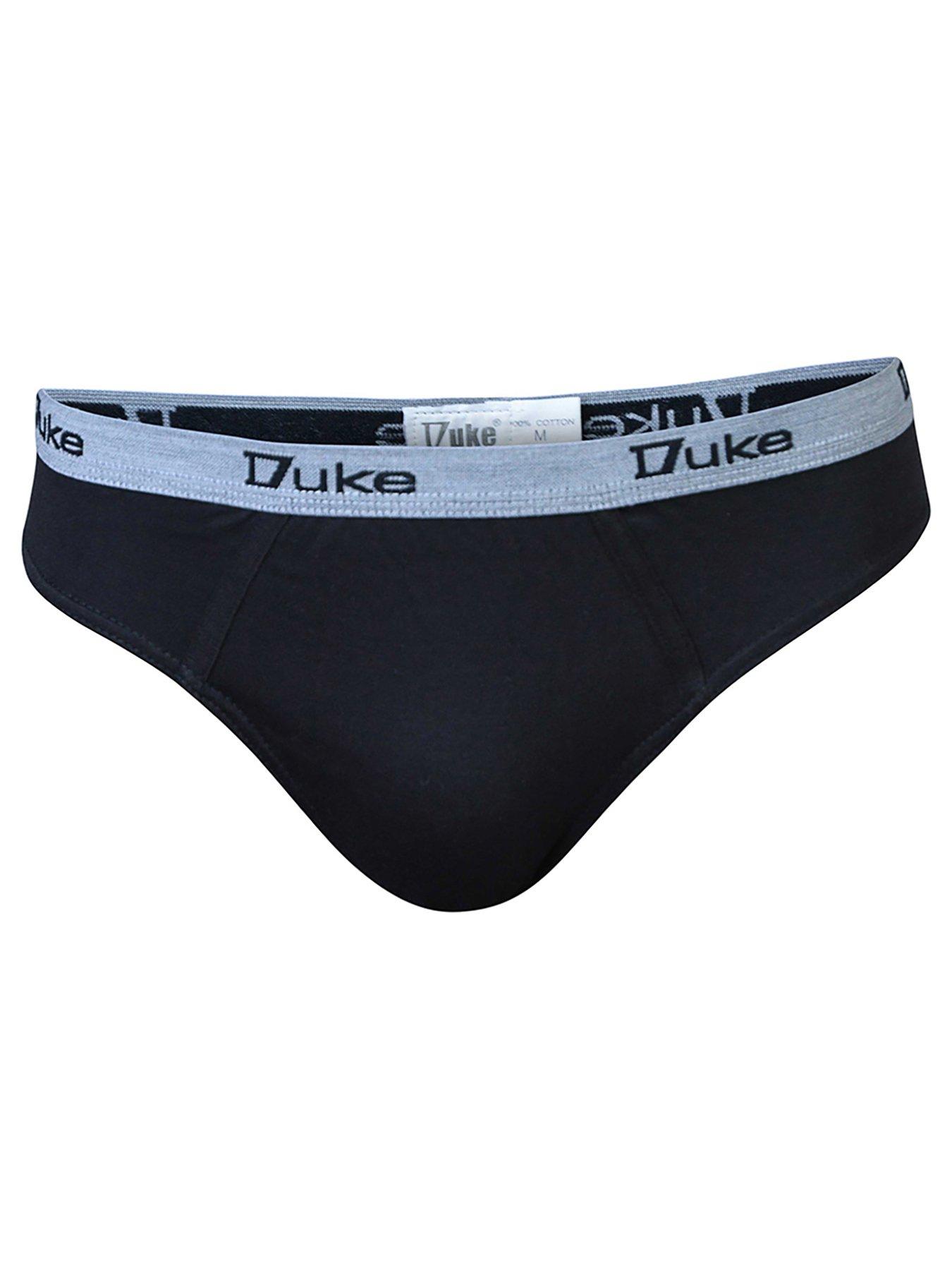 Duke London Pack Of Three Briefs - Black/Grey/Navy | littlewoods.com