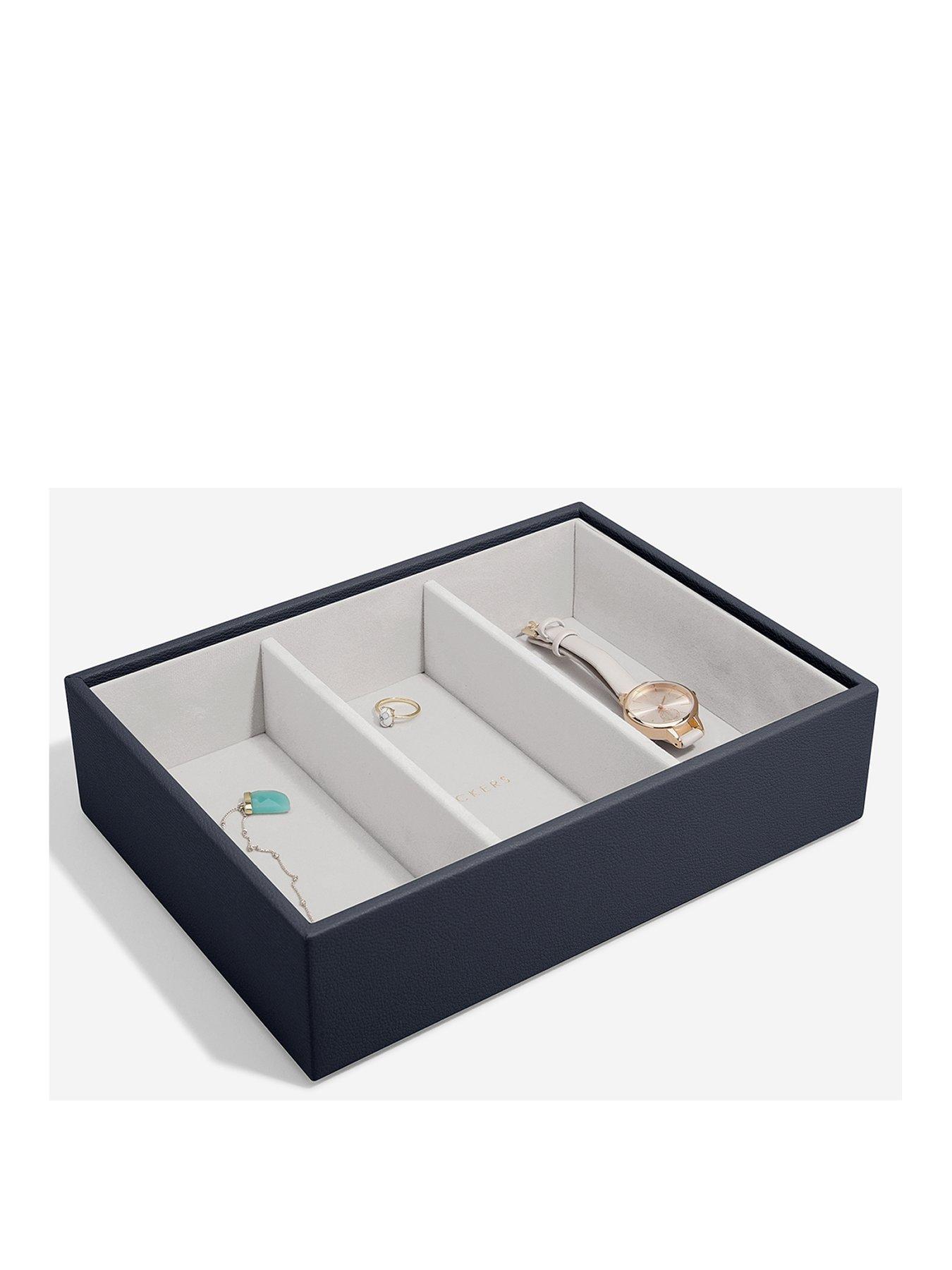 Stackers Classic Watch & Accessory Layer - Putty Croc | littlewoods.com