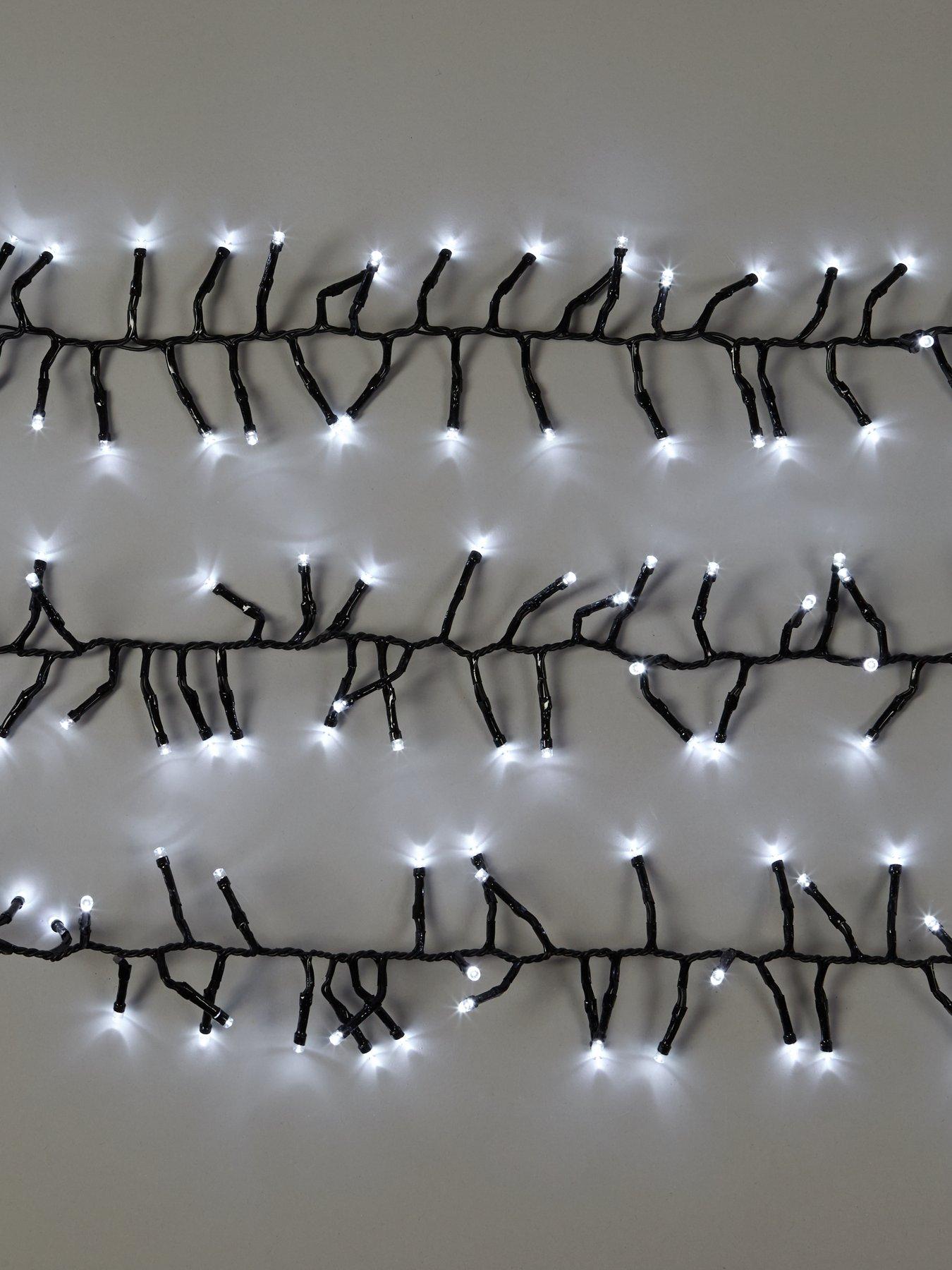 Festive Set of 1000 Multifunction Bright White Sparkle Indoor/Outdoor ...