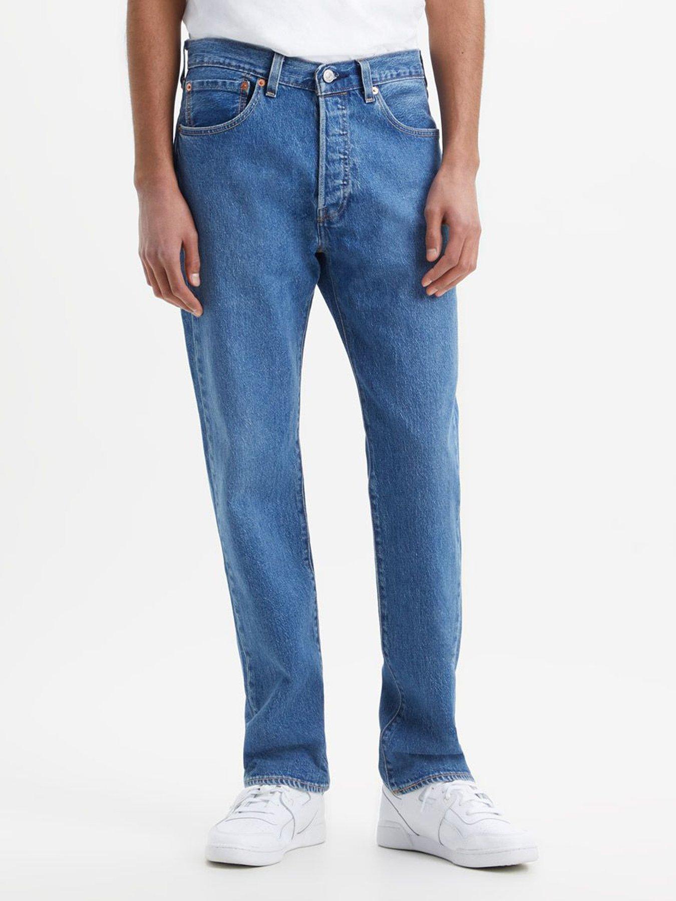 Levi's Levis 501® Original Straight Fit Jeans - Basil Barton Springs ...