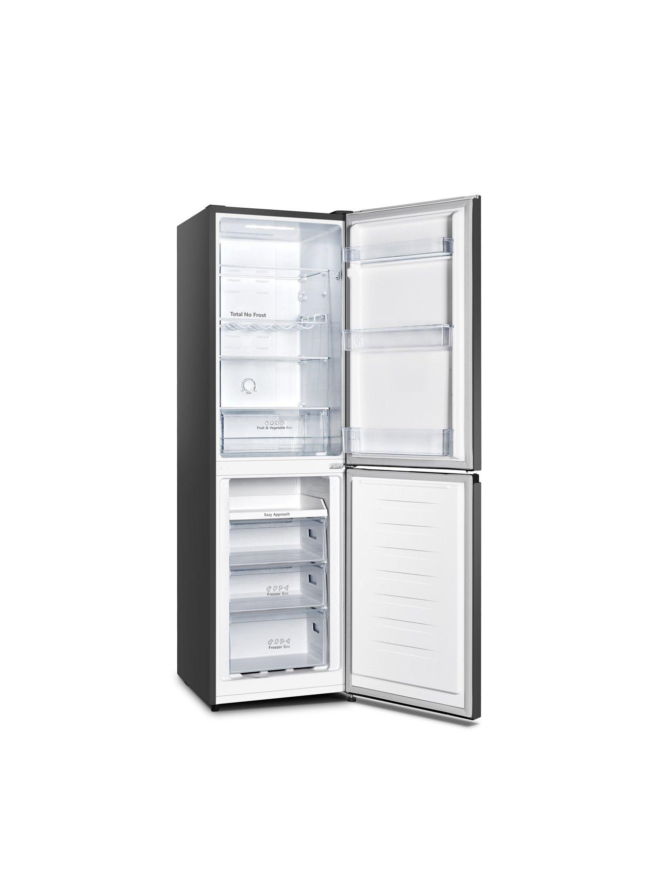 Hisense RB327N4BBE 55cm Wide Total No Frost Freestanding Fridge Freezer ...