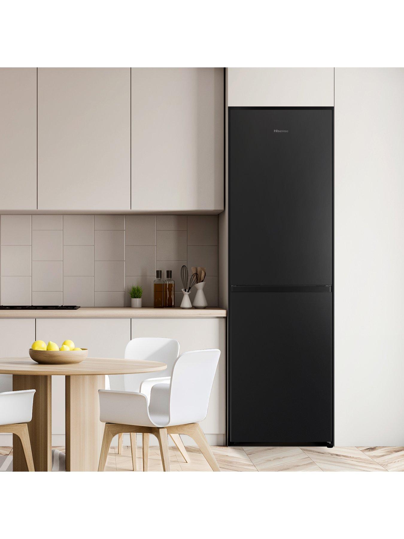 Hisense RB327N4BBE 55cm Wide Total No Frost Freestanding Fridge Freezer ...