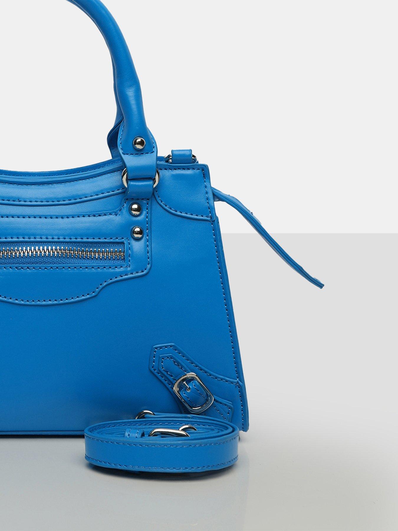 Public Desire The Haven Square Tote Bag - Blue | littlewoods.com