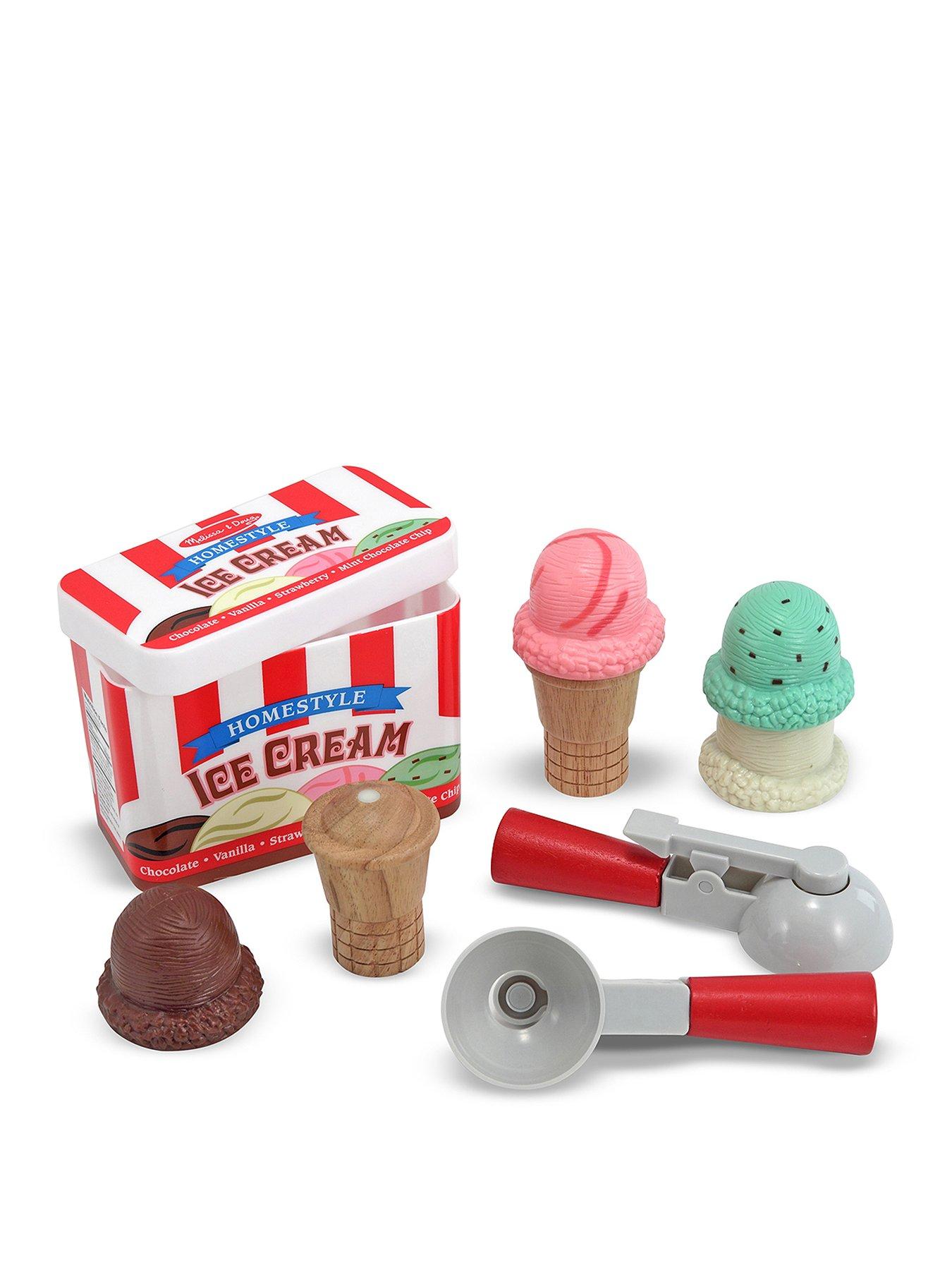 Melissa & Doug Scoop & Stack Ice Cream Cone Playset | Littlewoods