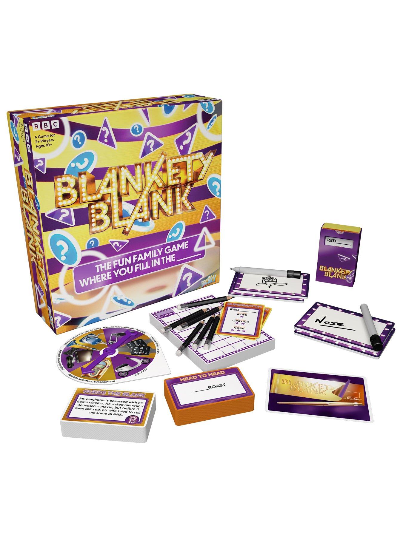 Blankety Blank Official Family Board Game | Littlewoods
