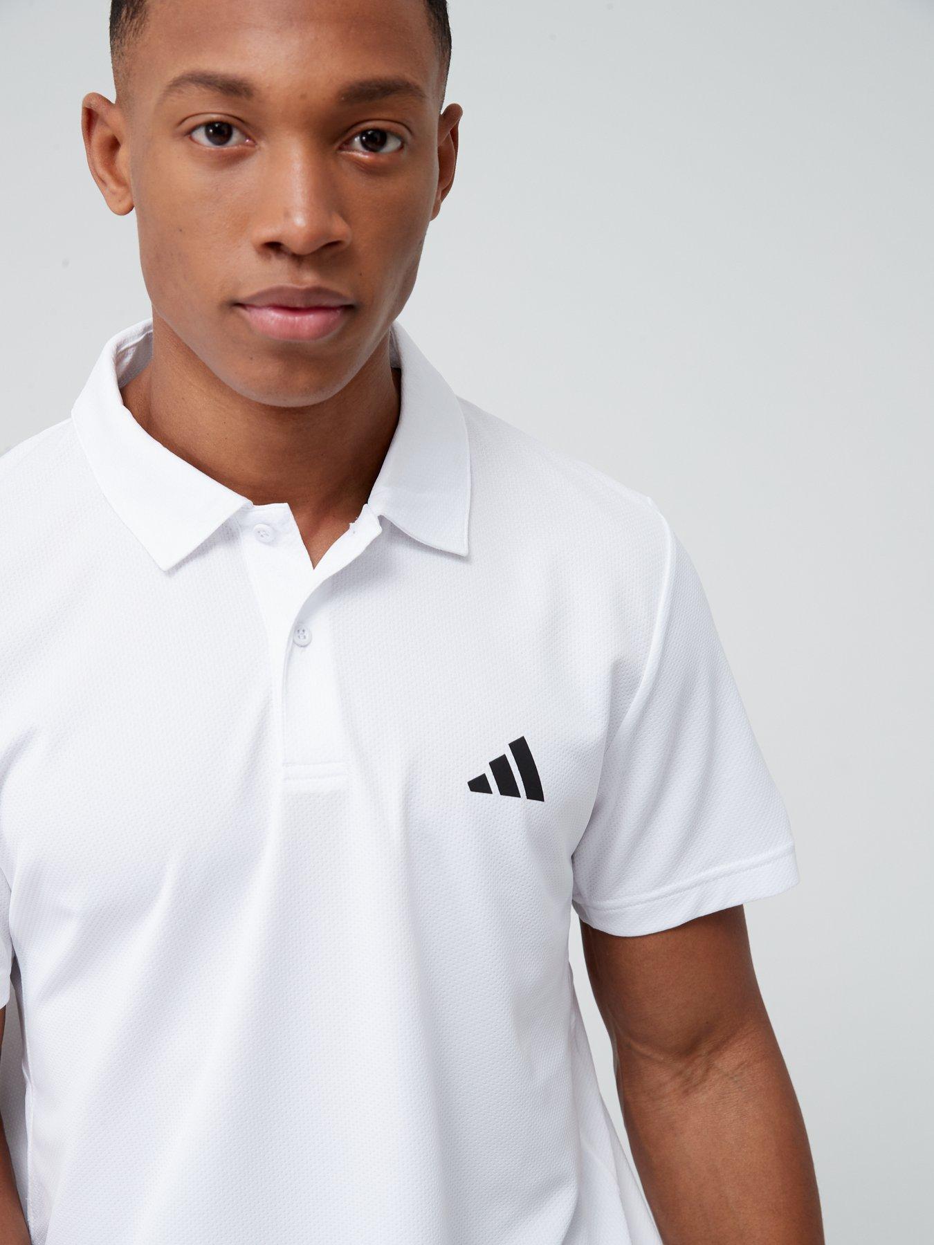 adidas Performance Train Essentials Training Polo Shirt - White ...