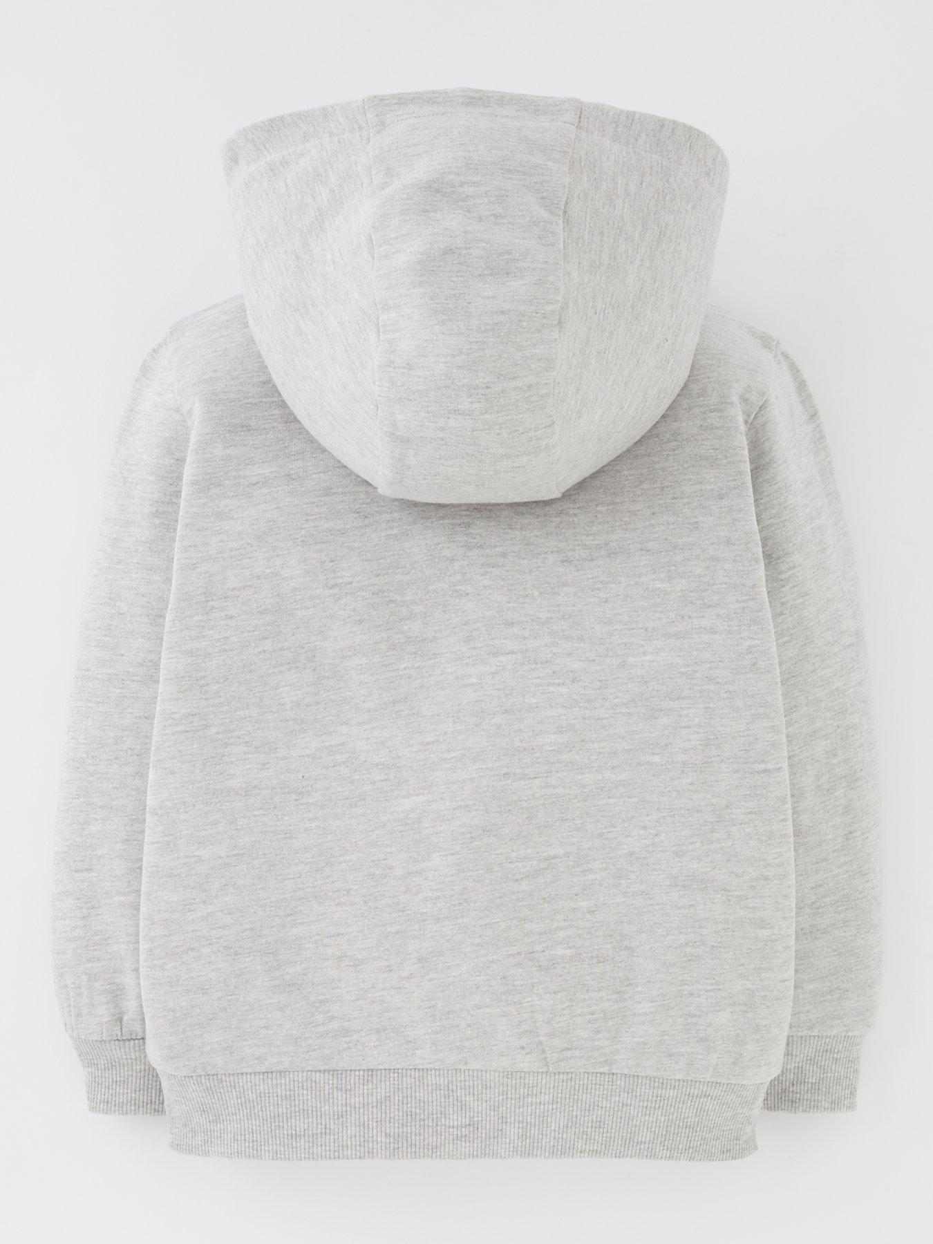 Everyday Boys Cotton Rich Essential Hoodie - Grey | littlewoods.com