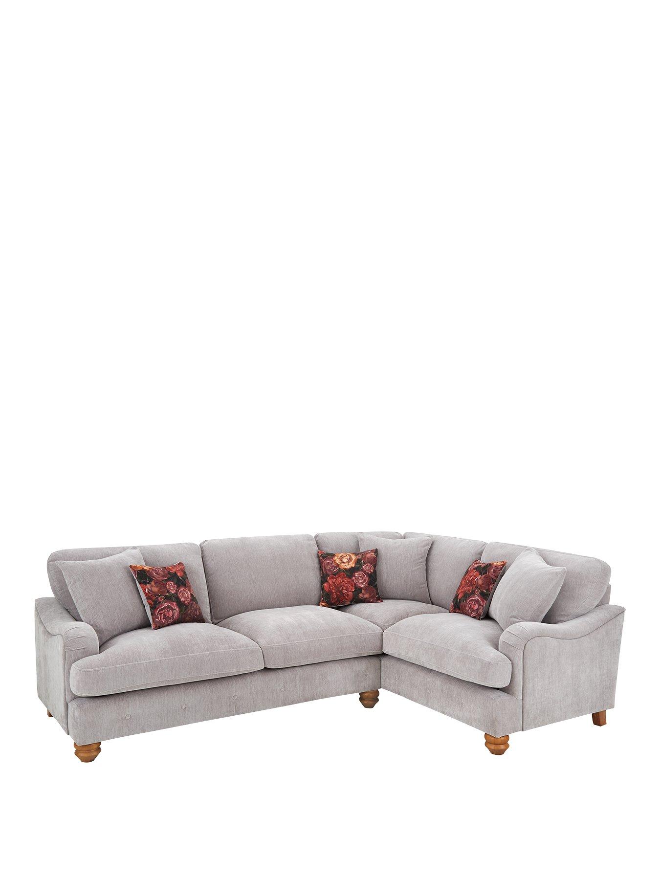 The Very Collection Millie Small Right Hand Fabric Double Arm Corner ...