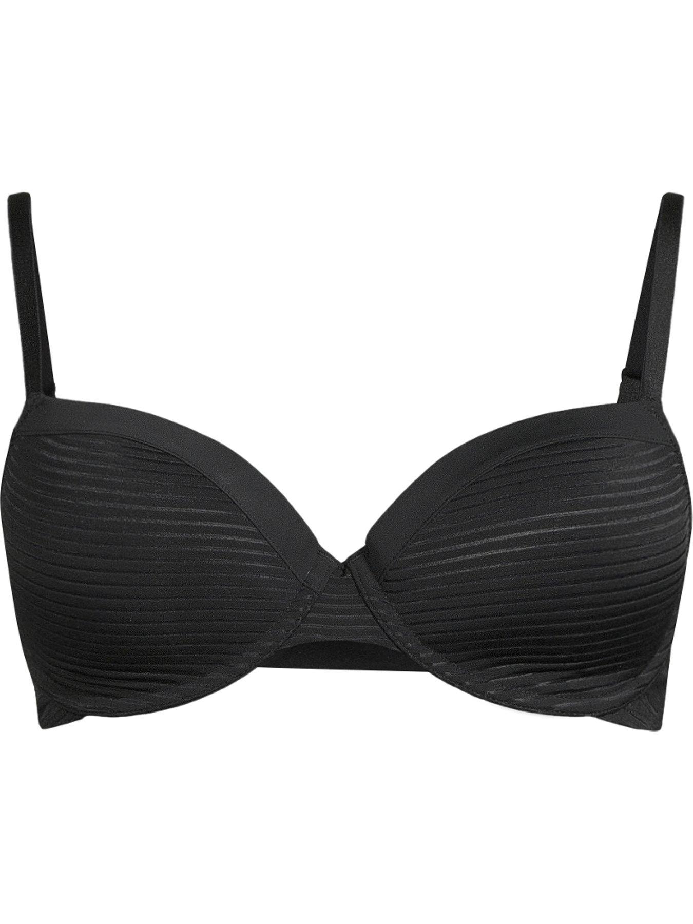 DORINA 2pk Louise Light Padded Demi Bra - Black/Beige | Littlewoods