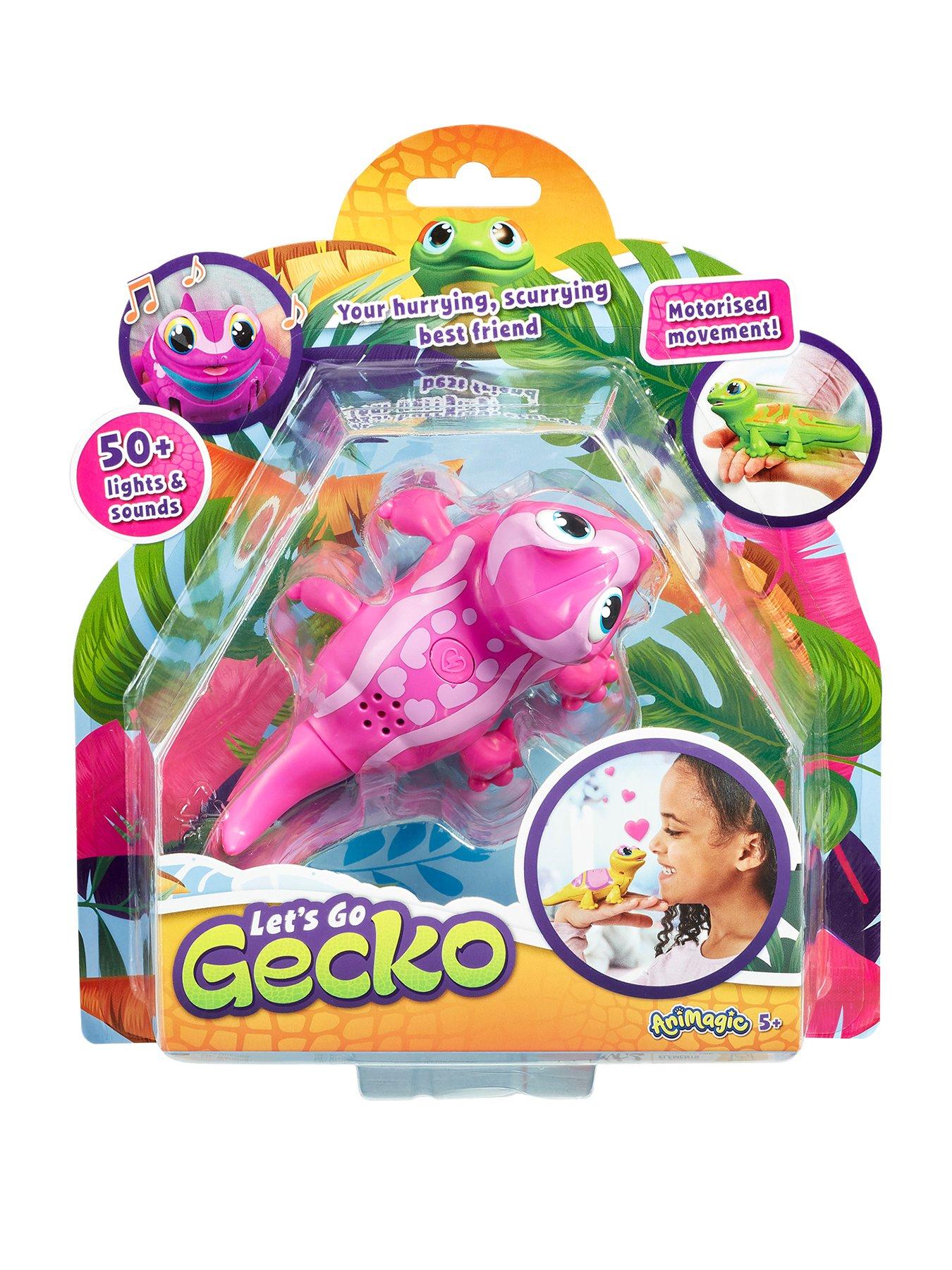 AniMagic Let's Go Gecko - Pink | littlewoods.com