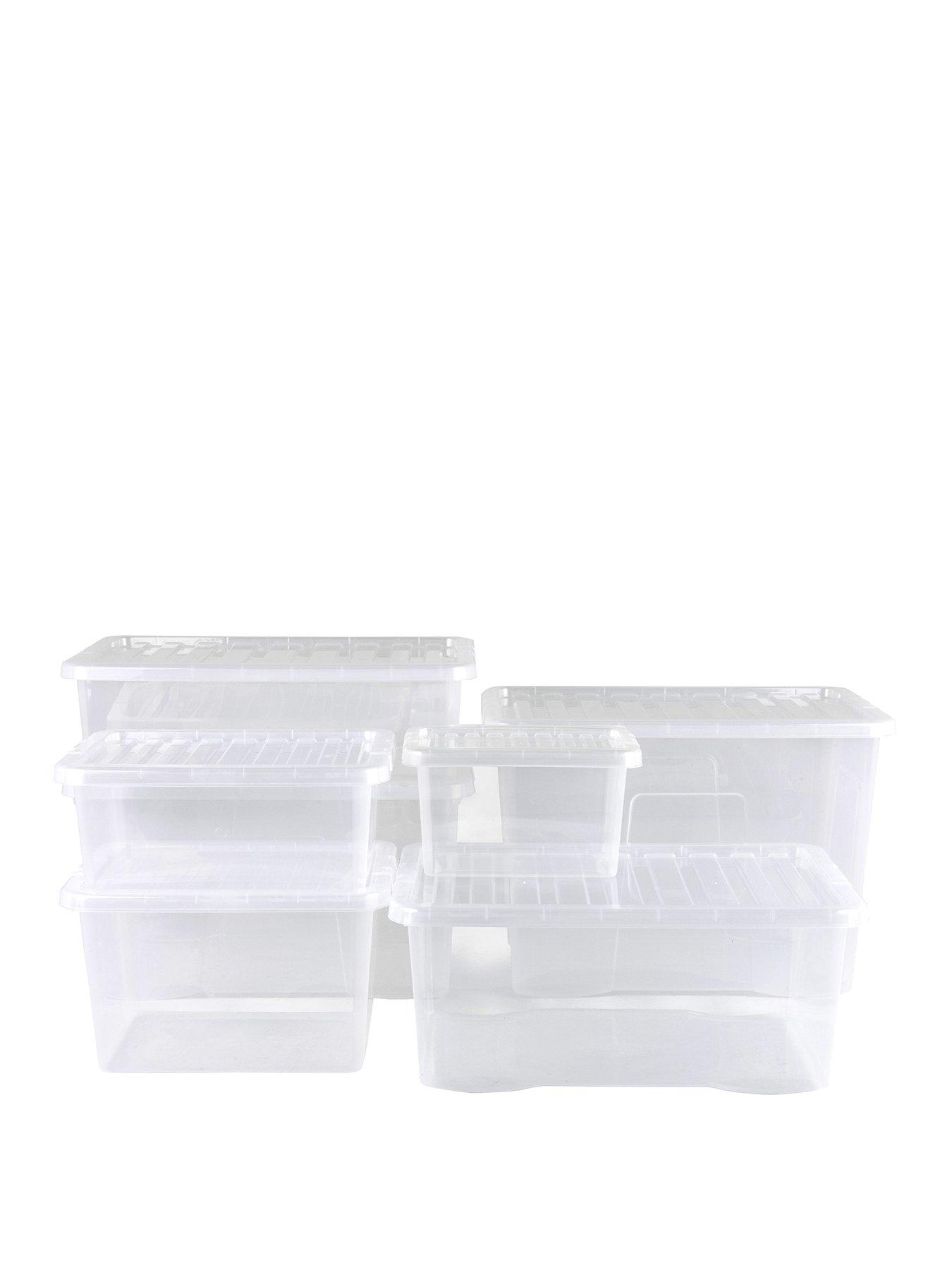 Wham Set of 7 Crystal Storage Boxes | littlewoods.com