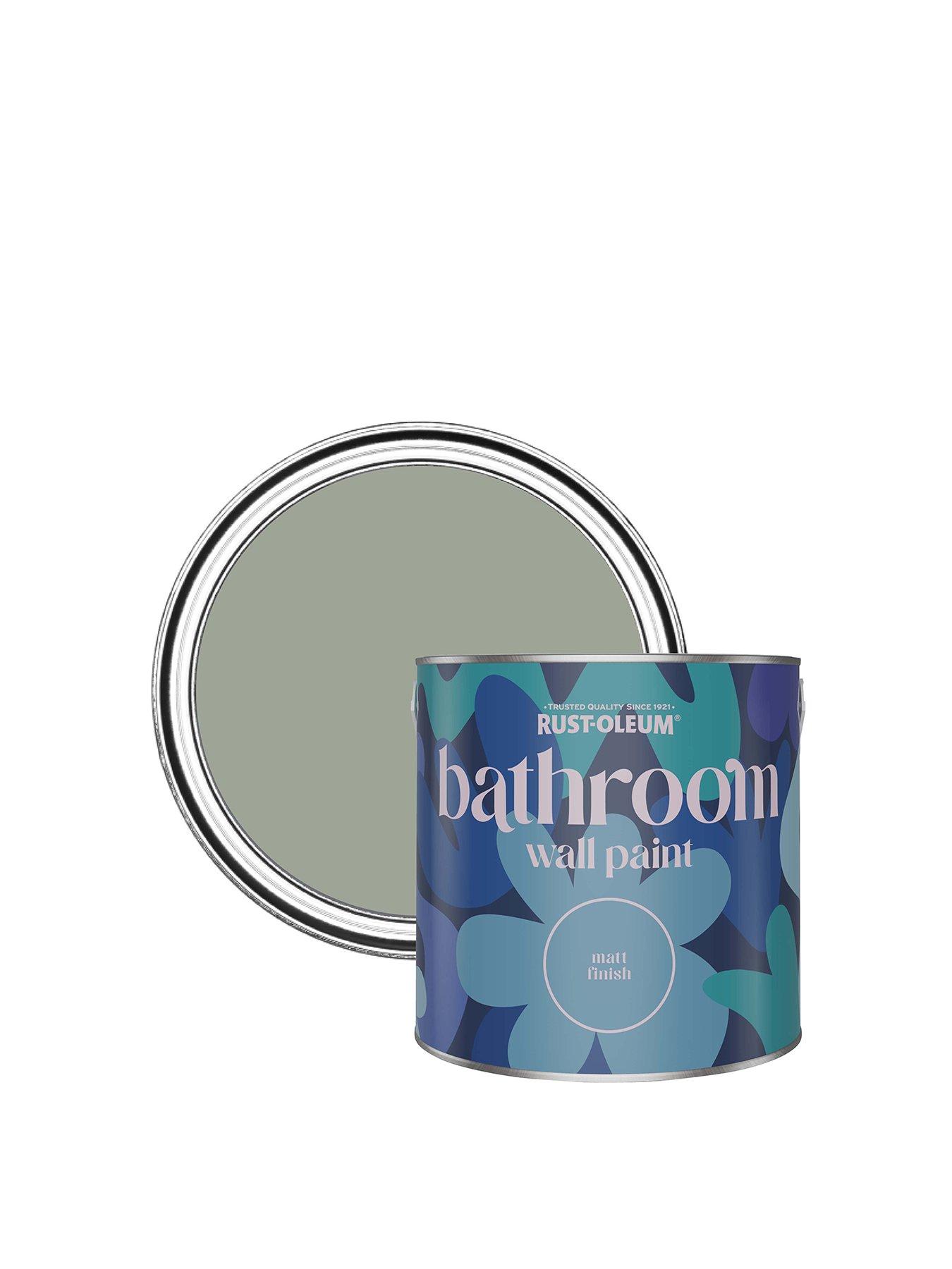 Rust-Oleum Bathroom Wall Paint in Tea Leaf – 2.5-litre tin ...