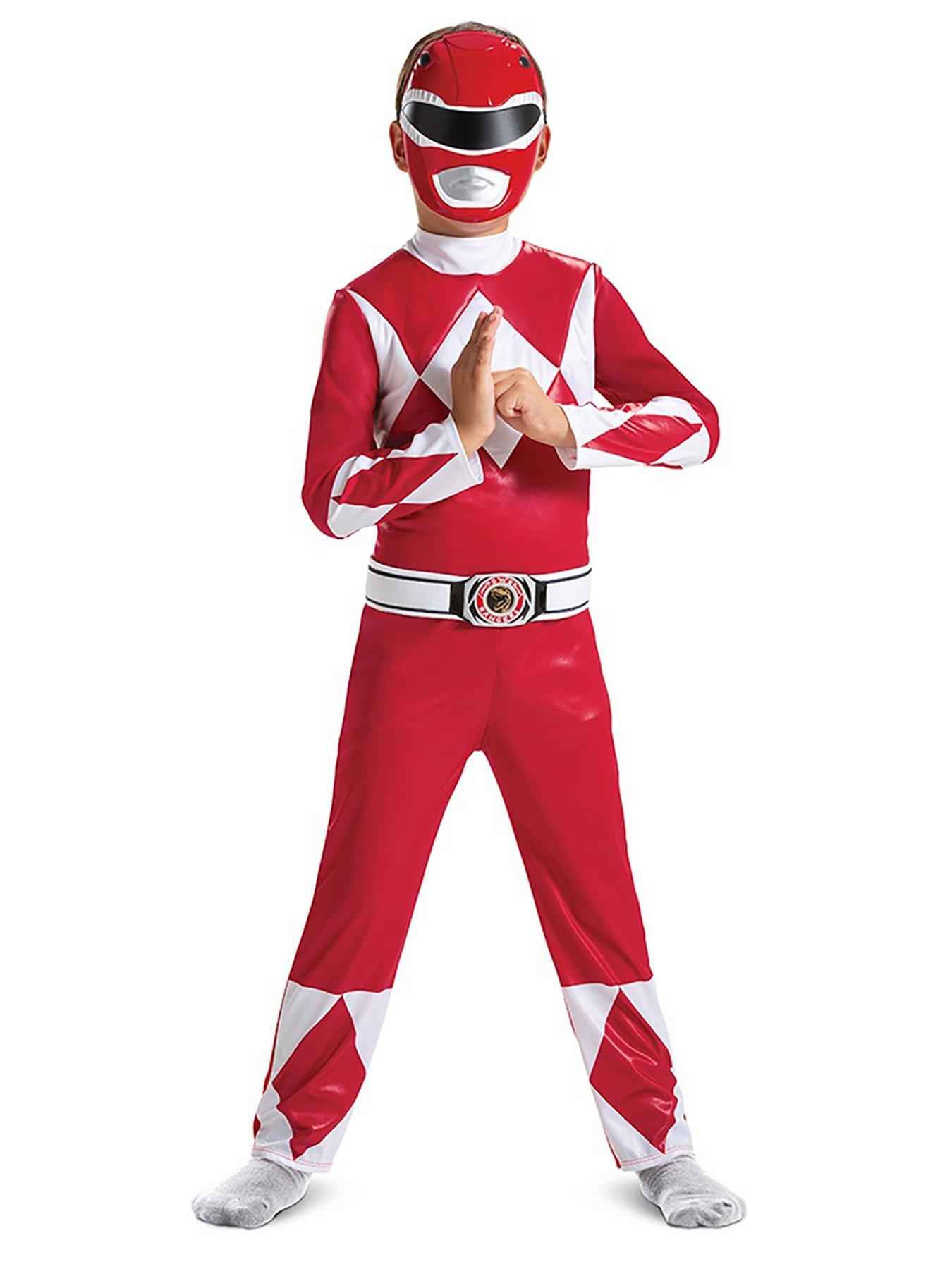 Disguise Power Rangers Mighty Morphin Red Ranger Classic