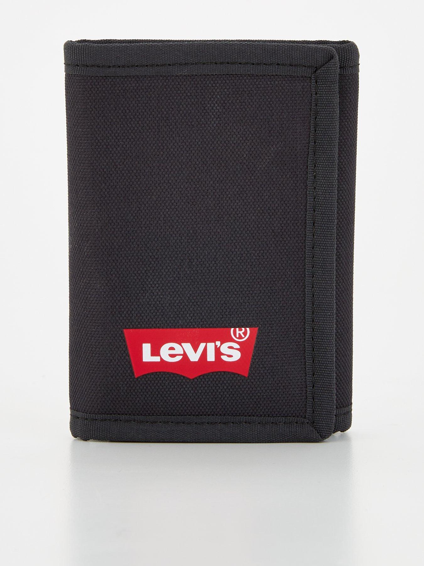 Levi's Batwing Trifold Wallet - Black | littlewoods.com