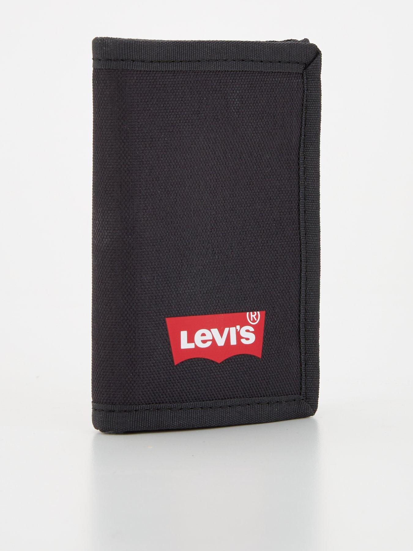 Levi's Batwing Trifold Wallet - Black | littlewoods.com
