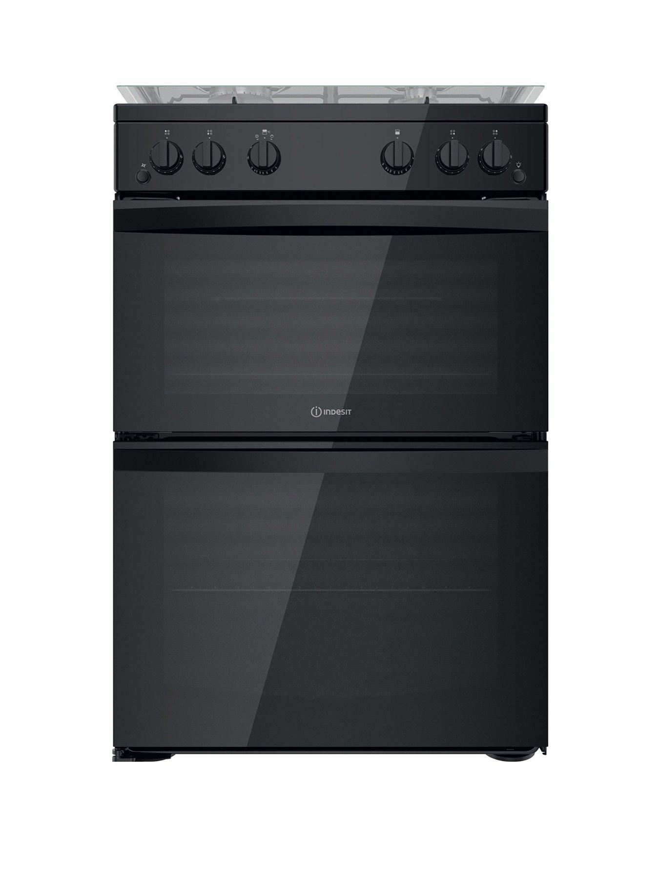 Indesit ID67G0MMBUK Double Oven Gas Cooker | littlewoods.com