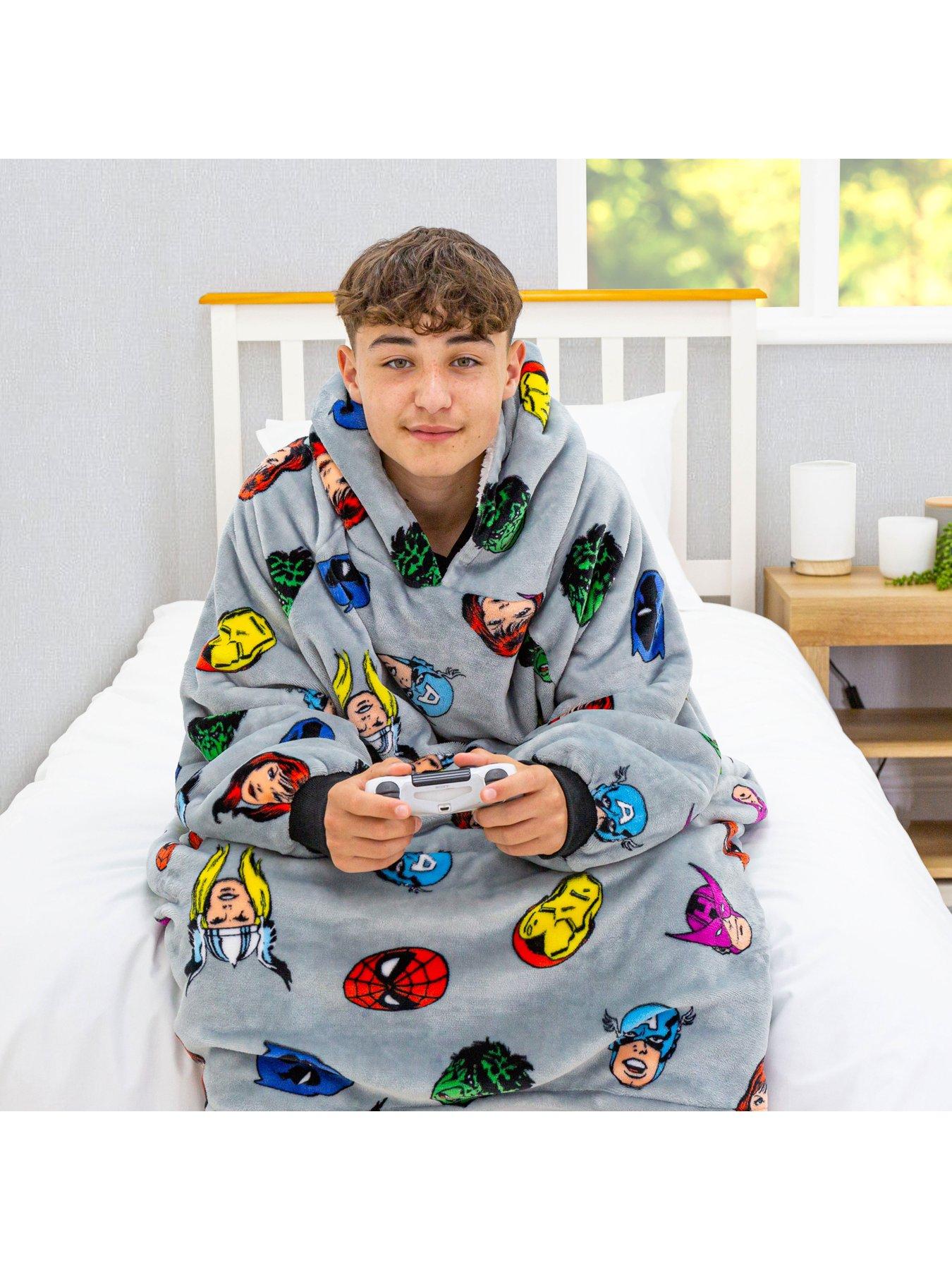 Disney Marvel Comics Wearable Fleece - Large - Multi | littlewoods.com
