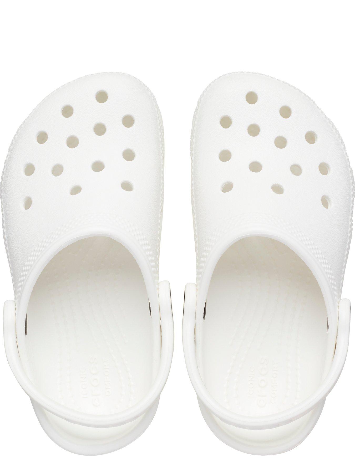 Crocs Kids Classic Clog - White | Littlewoods