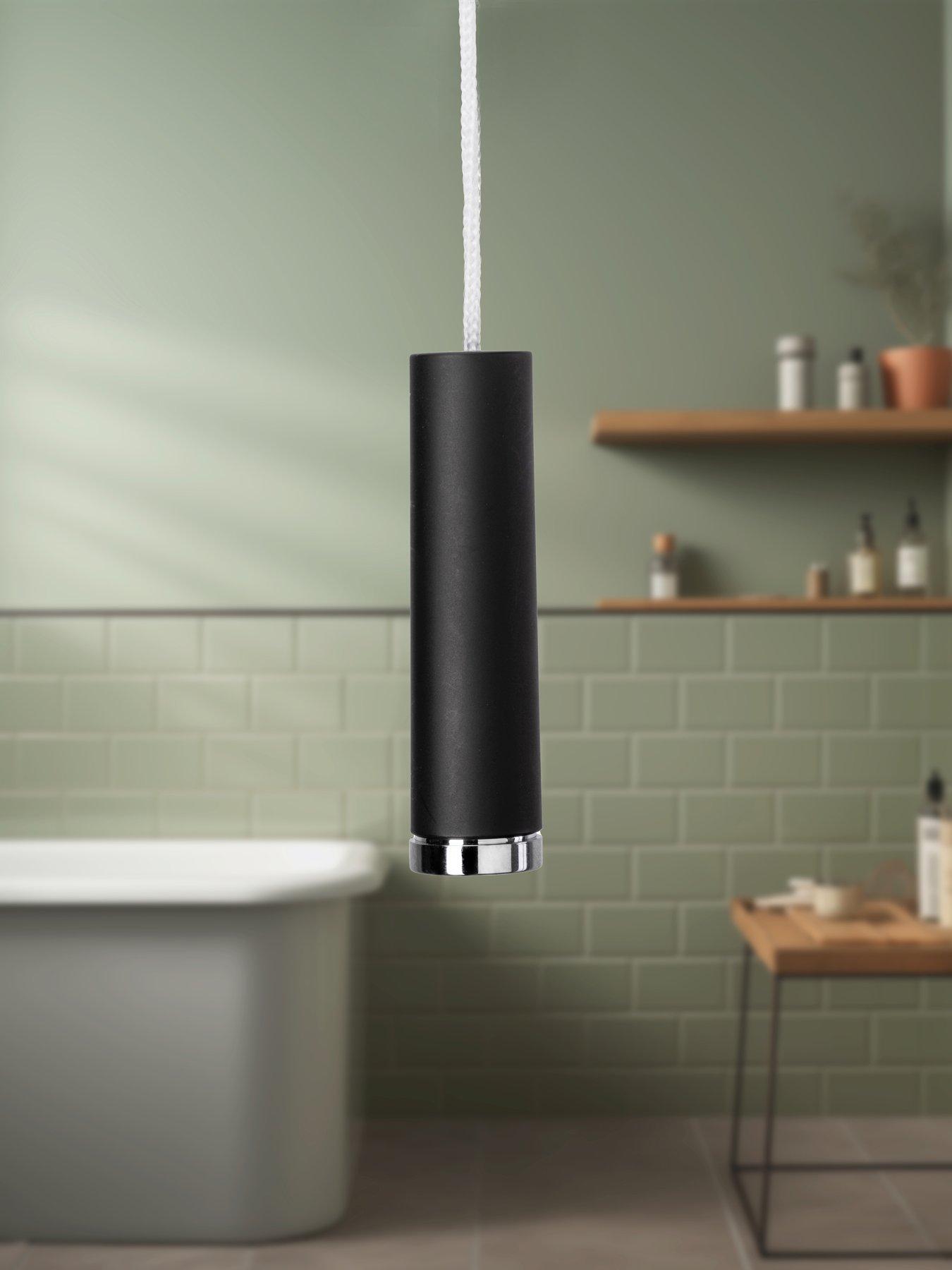 Croydex Noir Light Pull - 2 Pack | Littlewoods