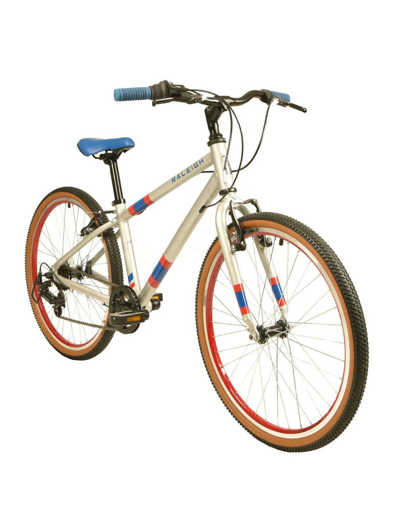Raleigh Pop 24 Inch/13 Inch 7 Speed Alloy Children's Bike Silver ...