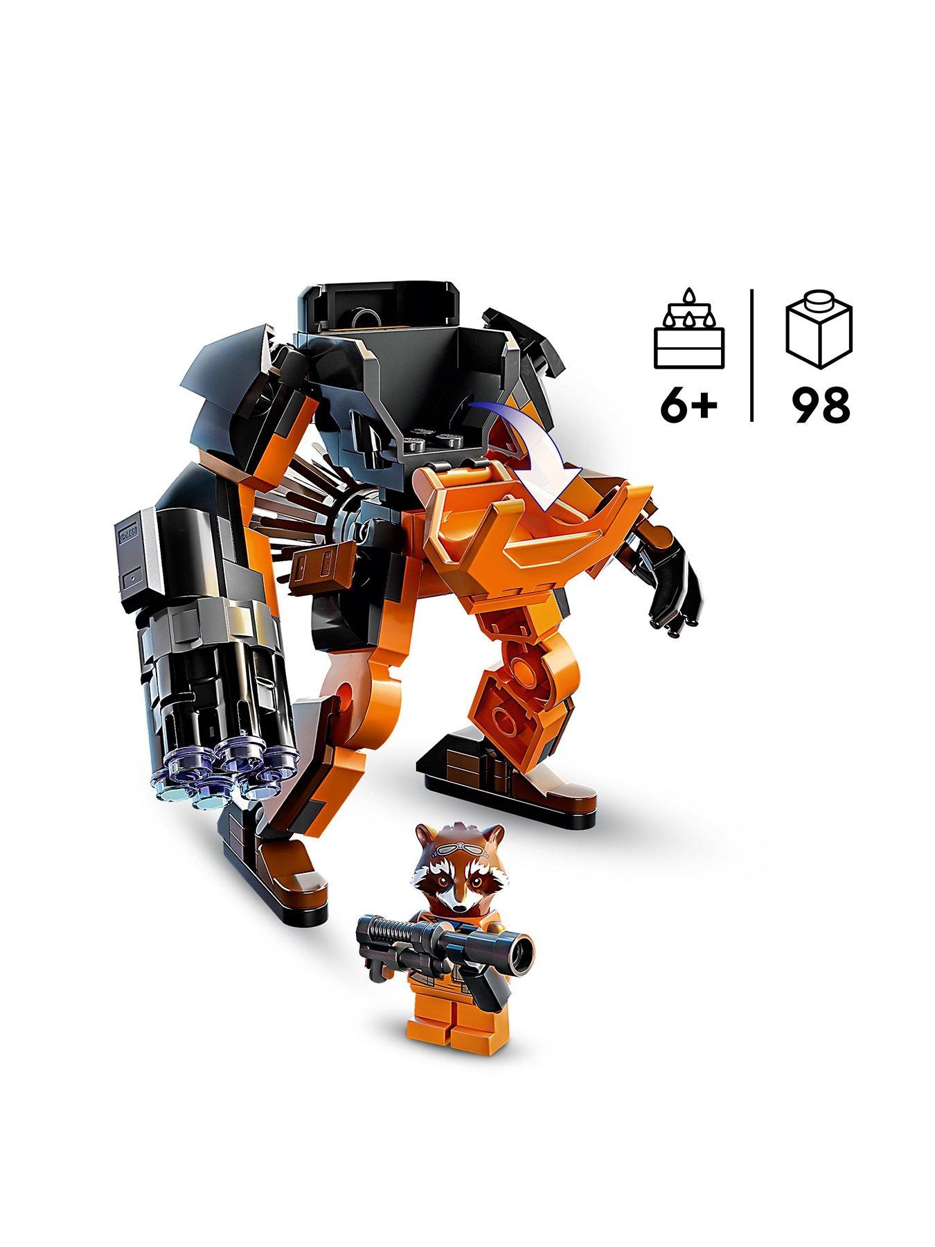 LEGO Super Heroes Rocket Mech Armor 76243 | littlewoods.com