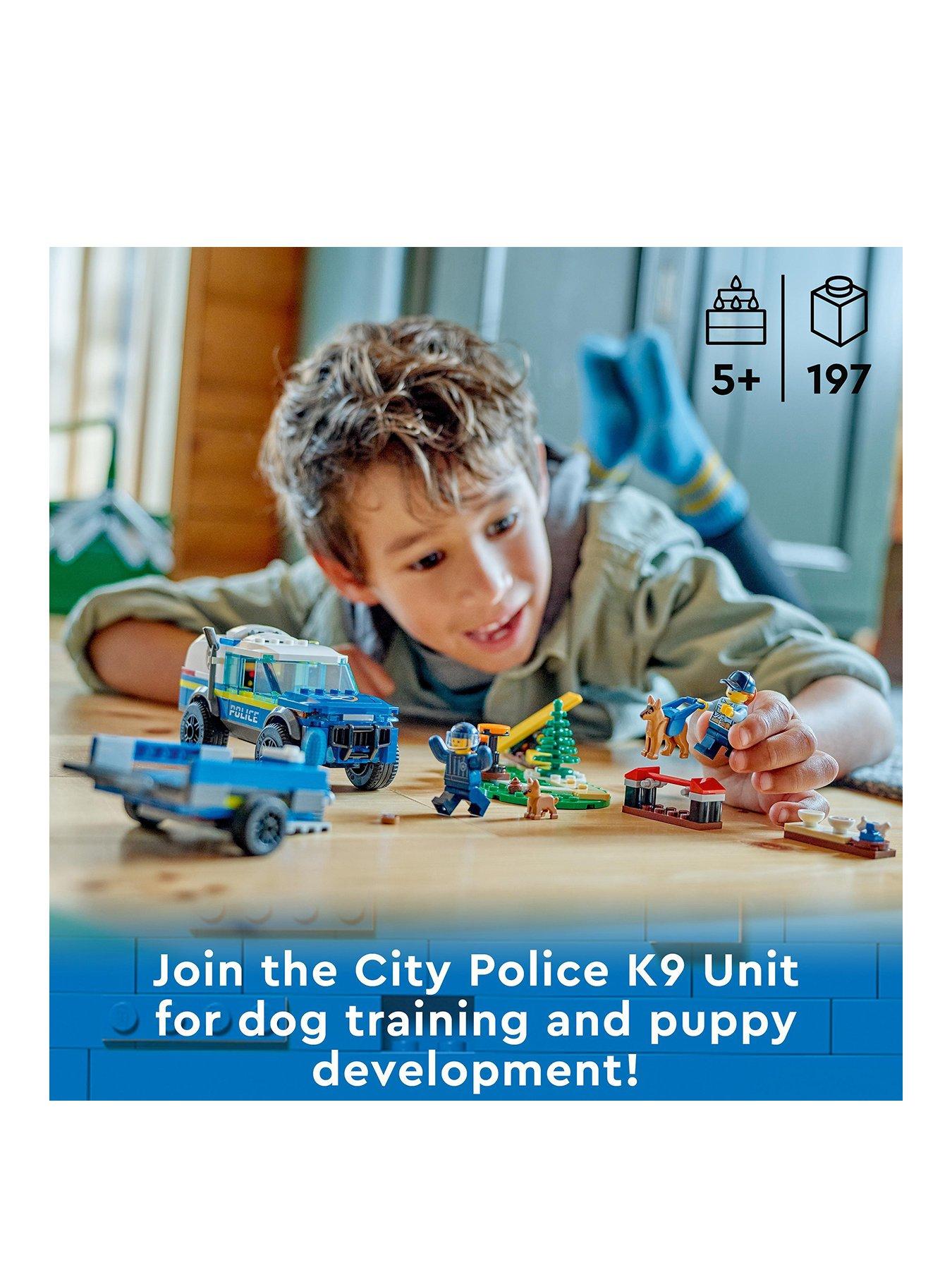 LEGO City Mobile Police Dog Training Set 60369 | littlewoods.com