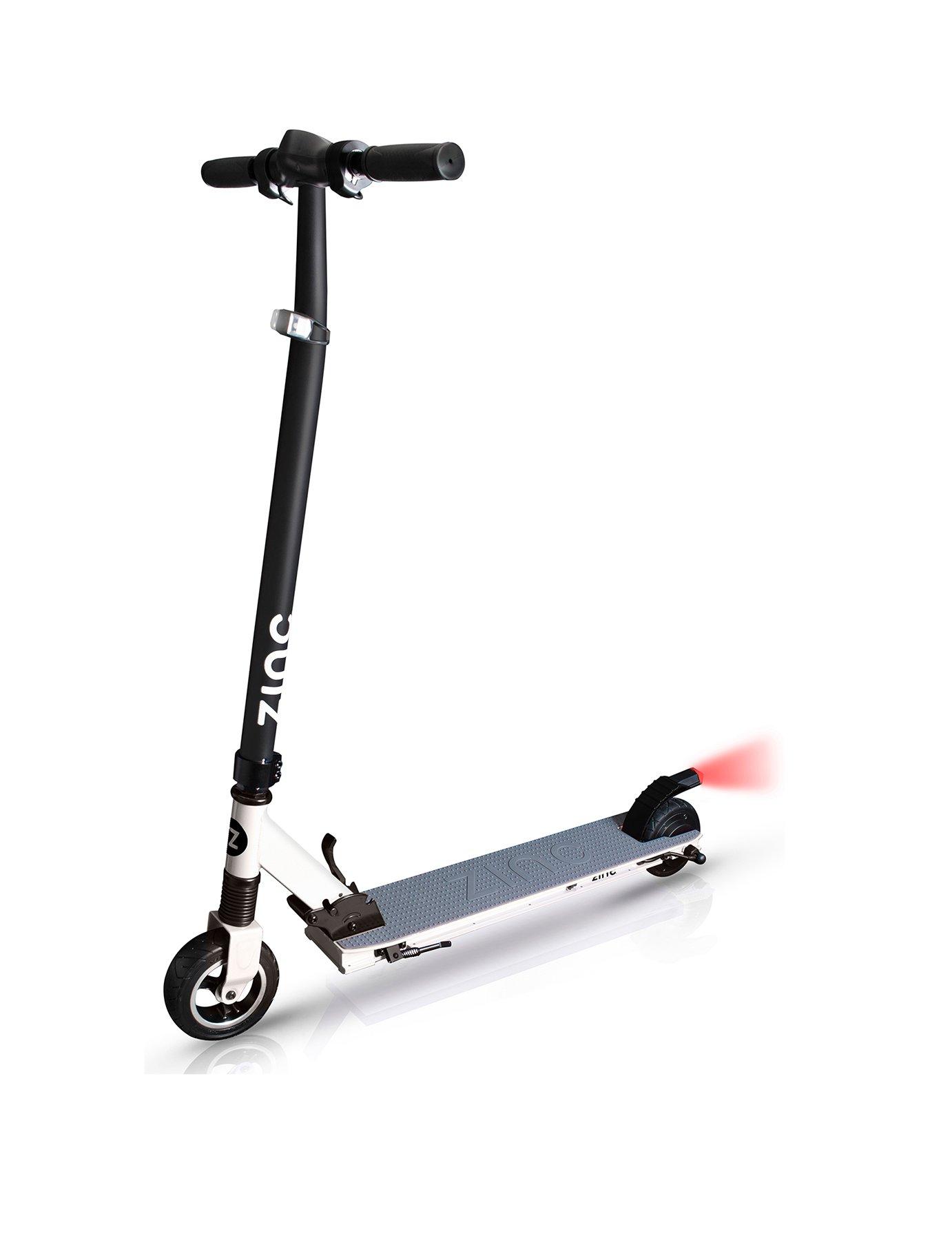 Zinc Folding Electric Pro Scooter - White | littlewoods.com