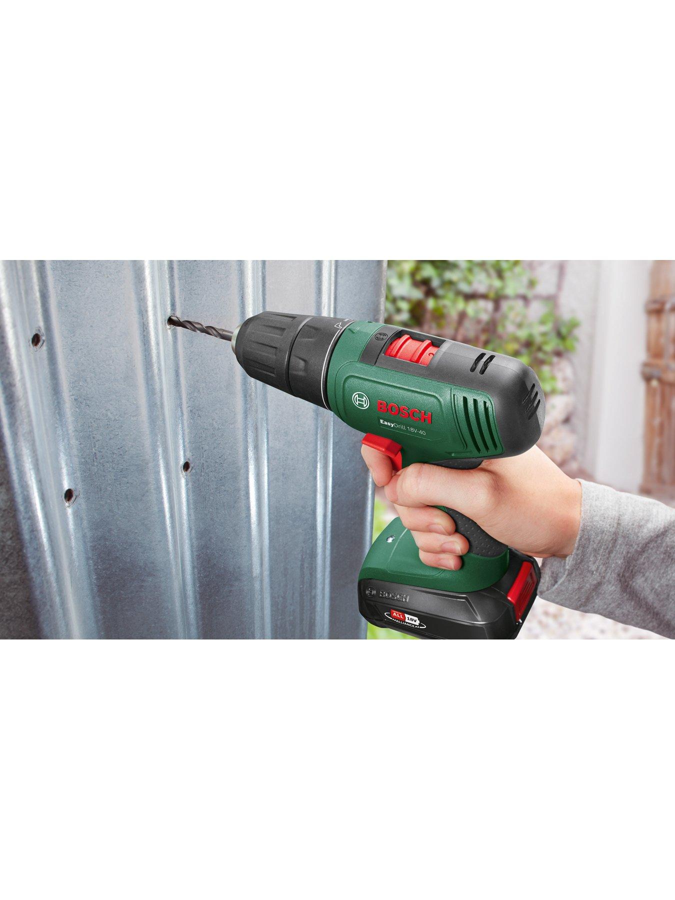 Bosch EasyDrill 18V-40 Cordless Drill Driver with 1x 1,5Ah Battery ...