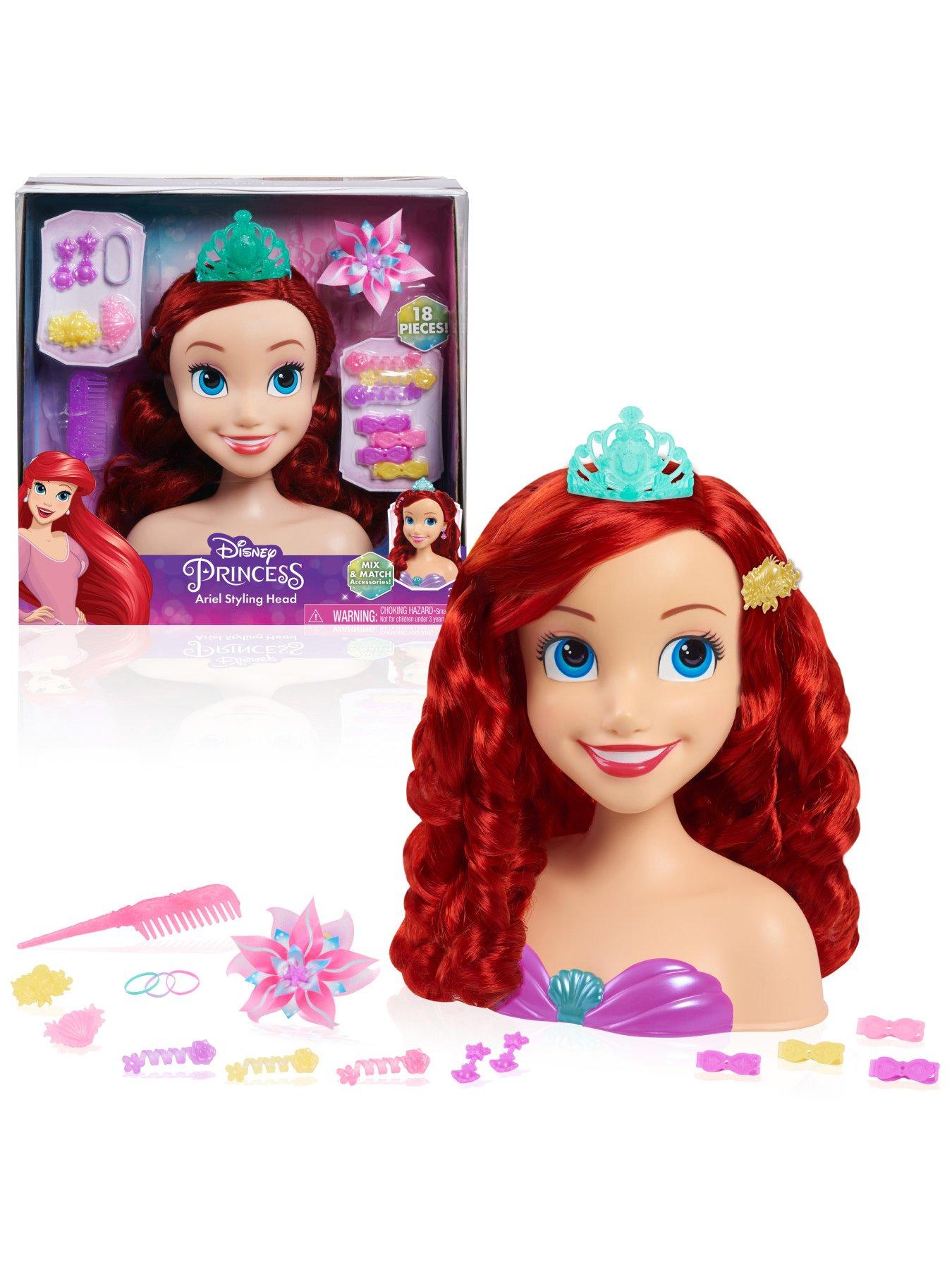 Disney Princess Ariel Styling Head | littlewoods.com