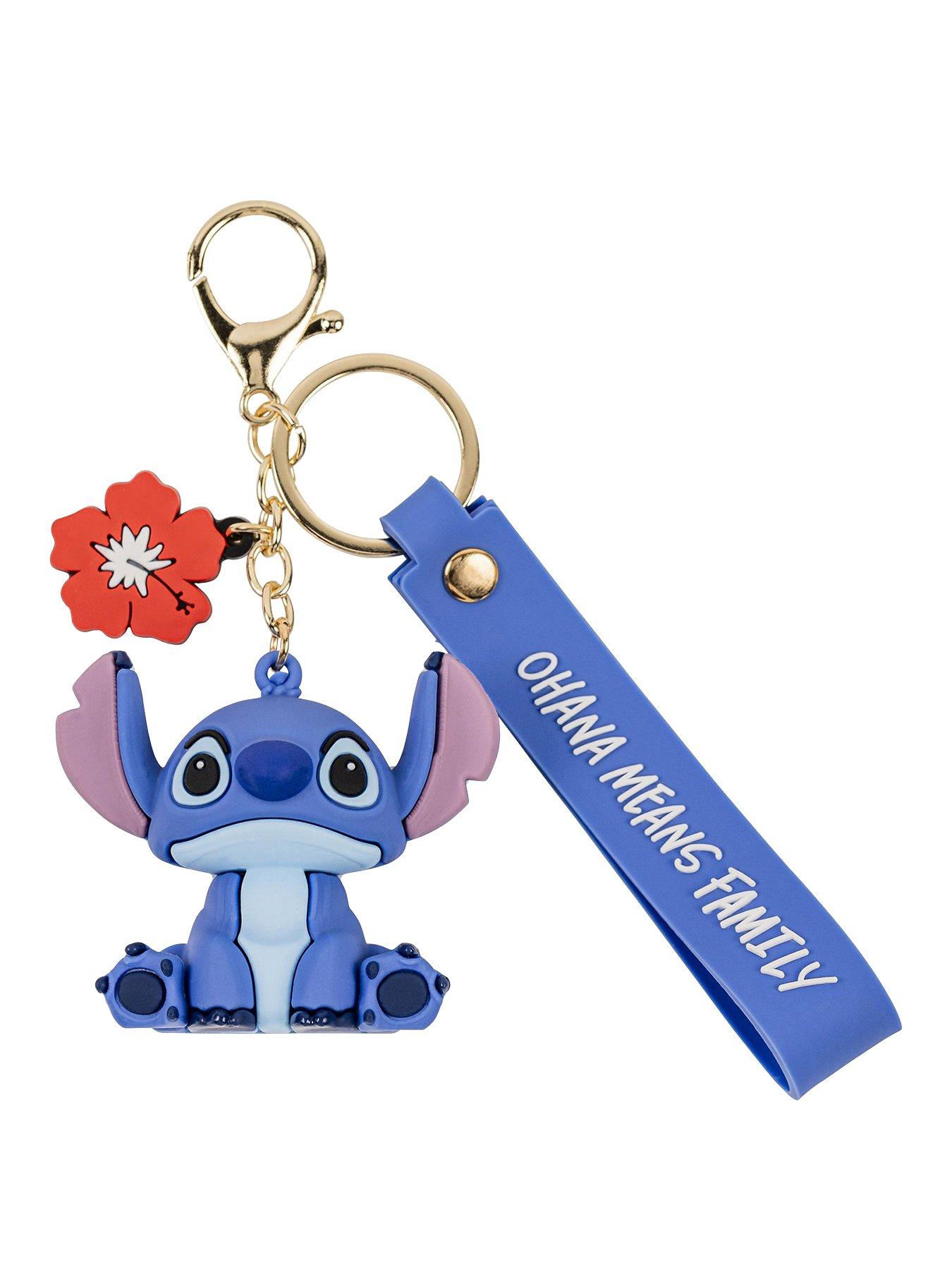 Disney Lilo and Stitch Blue and Gold 3D Keychain | littlewoods.com