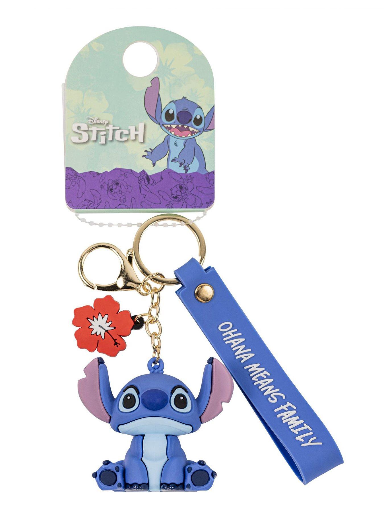 Disney Lilo and Stitch Blue and Gold 3D Keychain | Littlewoods