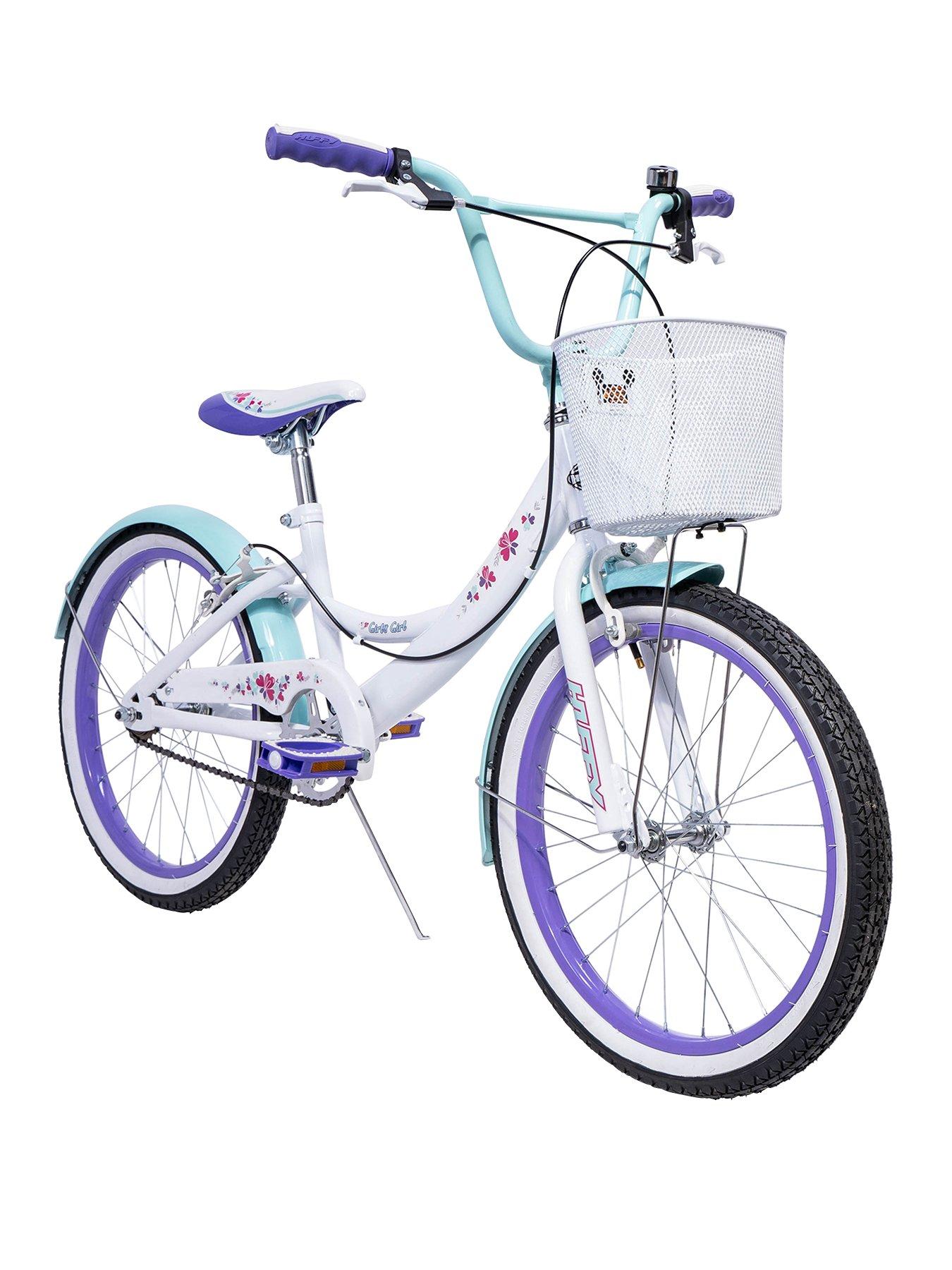 Huffy Girly Girl 20 Inch White Bike | littlewoods.com