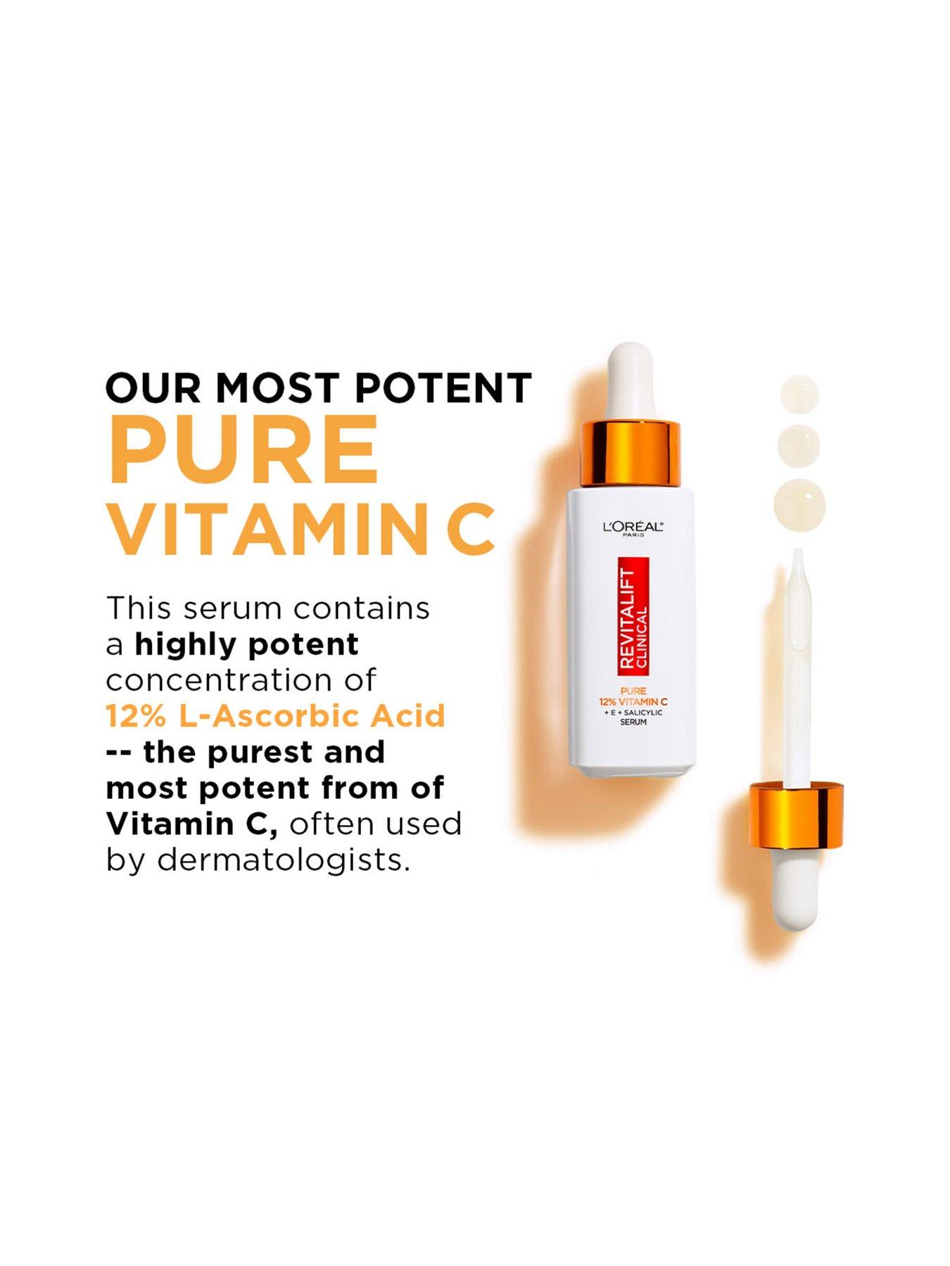 L'Oreal Paris L'Oreal Revitalift Clinical 12% Pure Vitamin C Brightening Serum 30ml ...