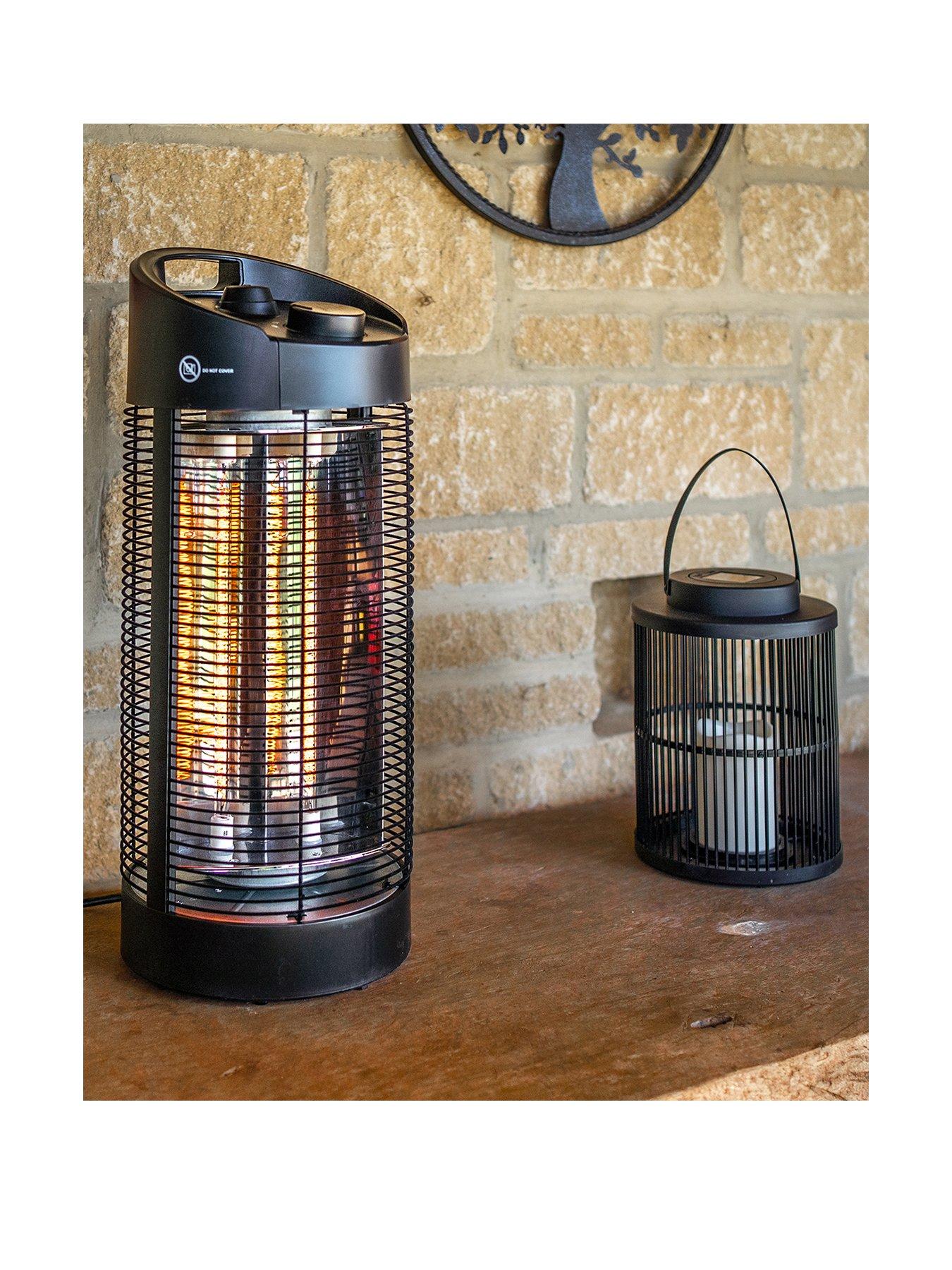 HAVANNA Grande Mojo Rotating Heater - 600/1200W Carbon Fibre | Littlewoods