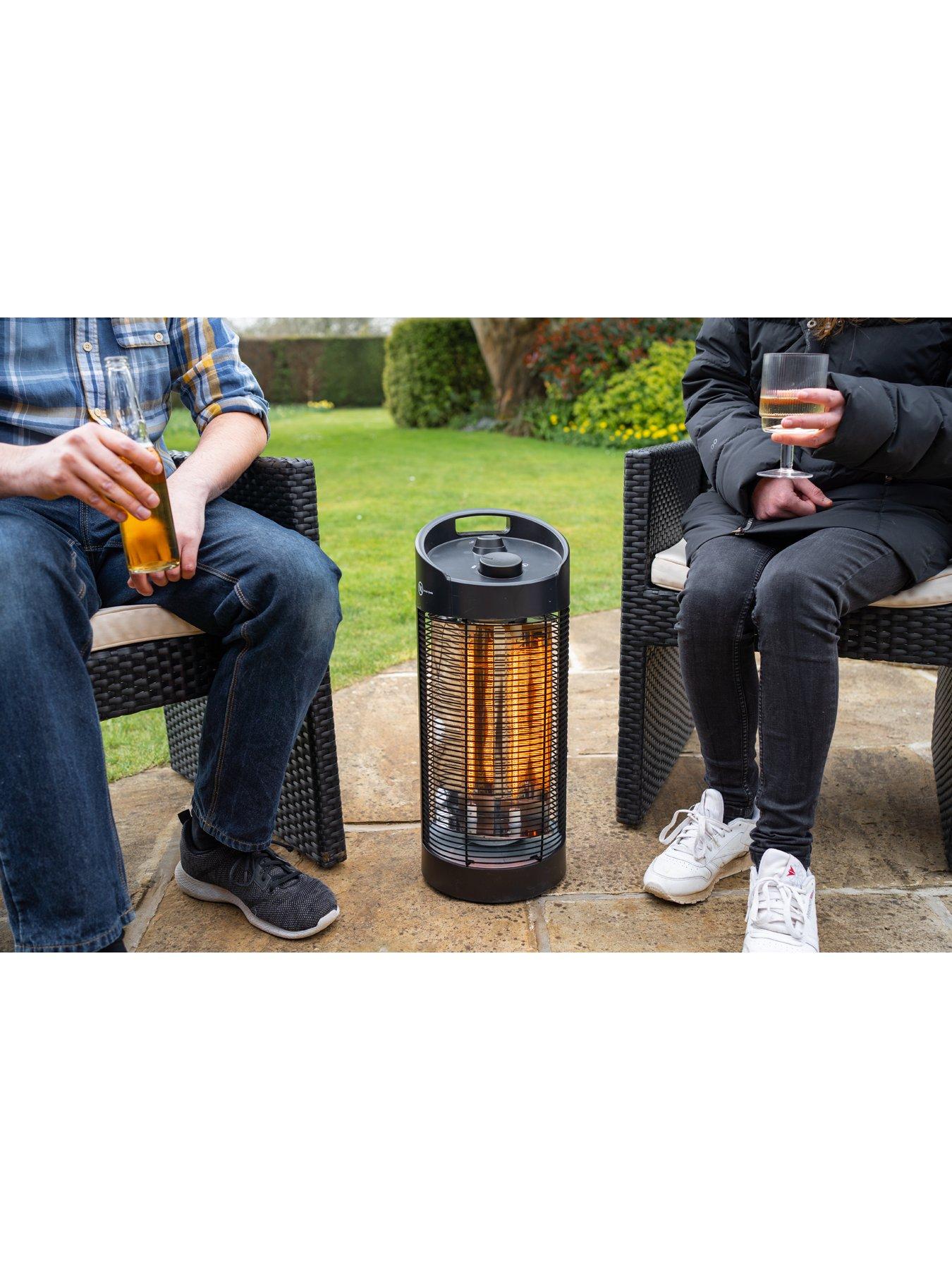 HAVANNA Grande Mojo Rotating Heater - 600/1200W Carbon Fibre | Littlewoods
