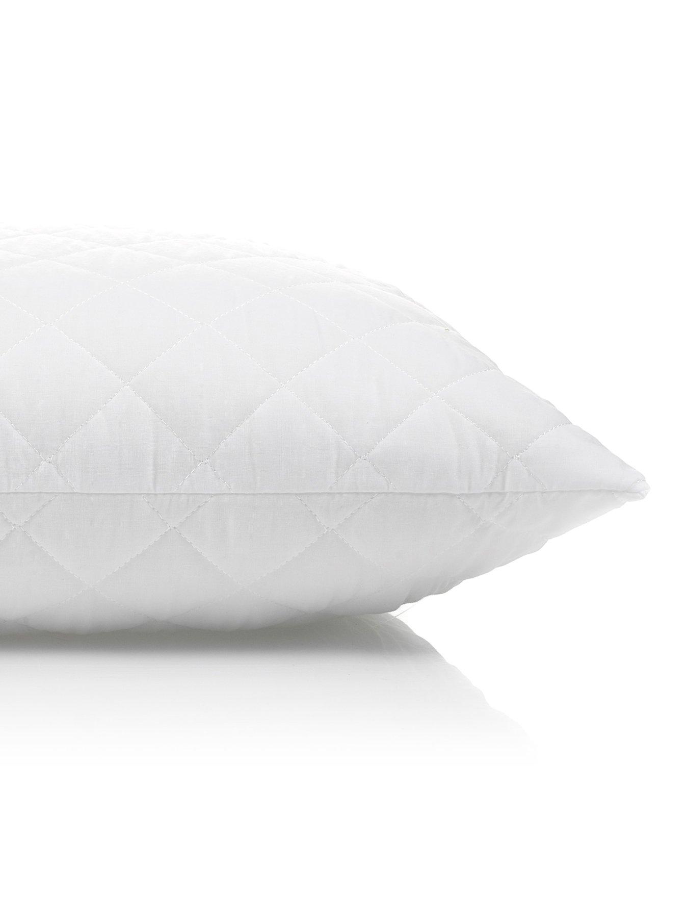 Everyday Hollowfibre Pillow Protector Pair - White | littlewoods.com