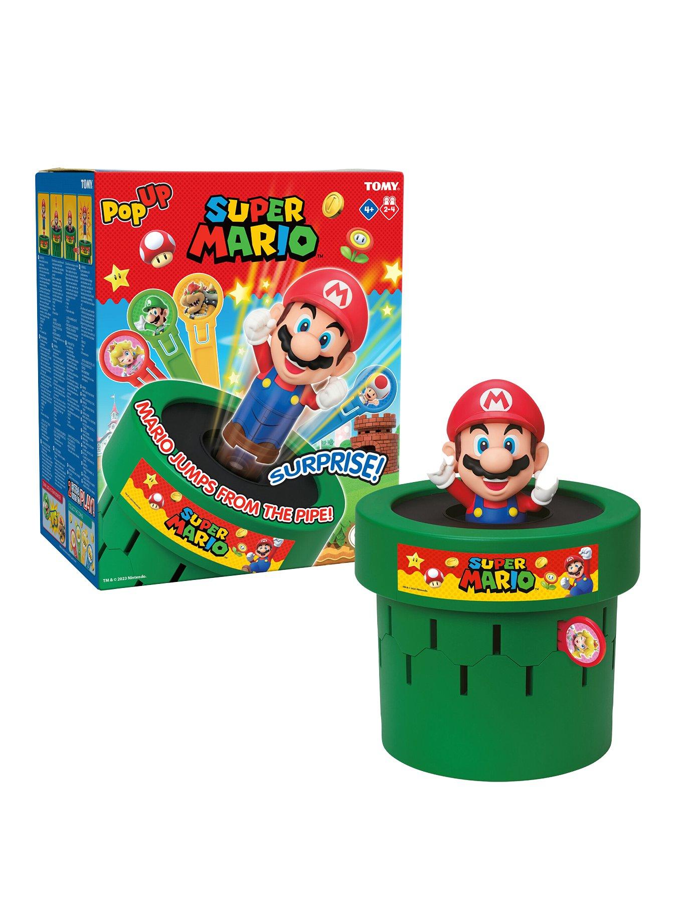 Super Mario Pop Up Mario Action Board Game | Littlewoods