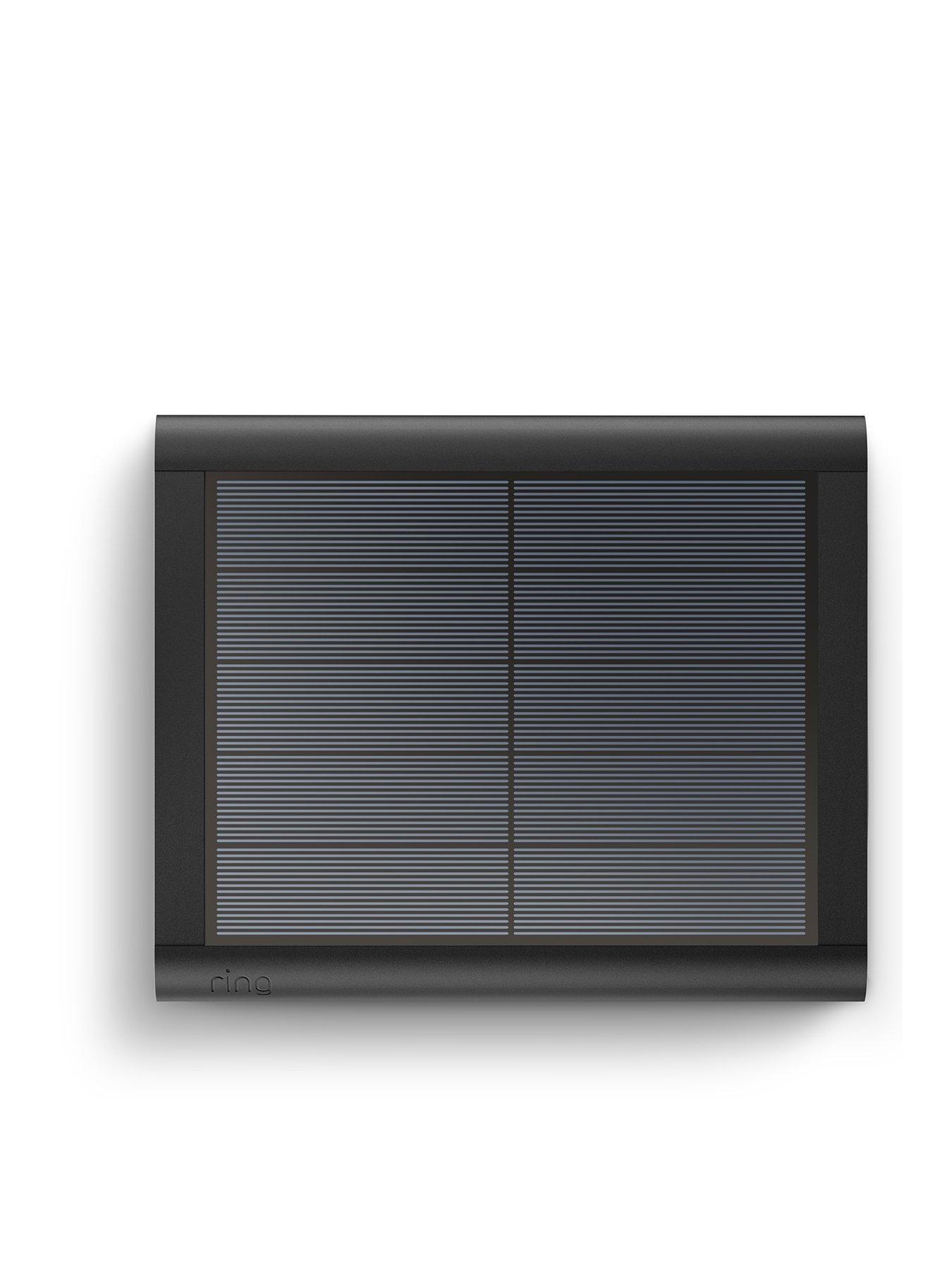RING Solar Panel (USB-C) - Black | littlewoods.com