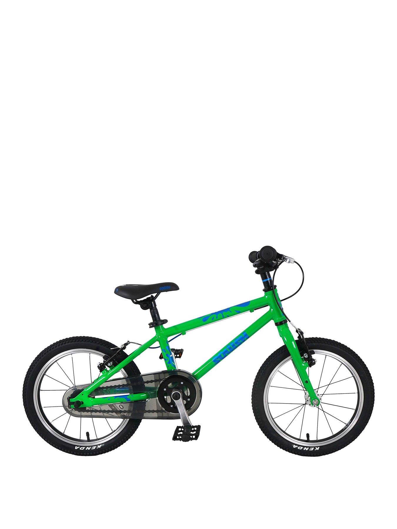 Squish 16" Green Kids Bike | Littlewoods