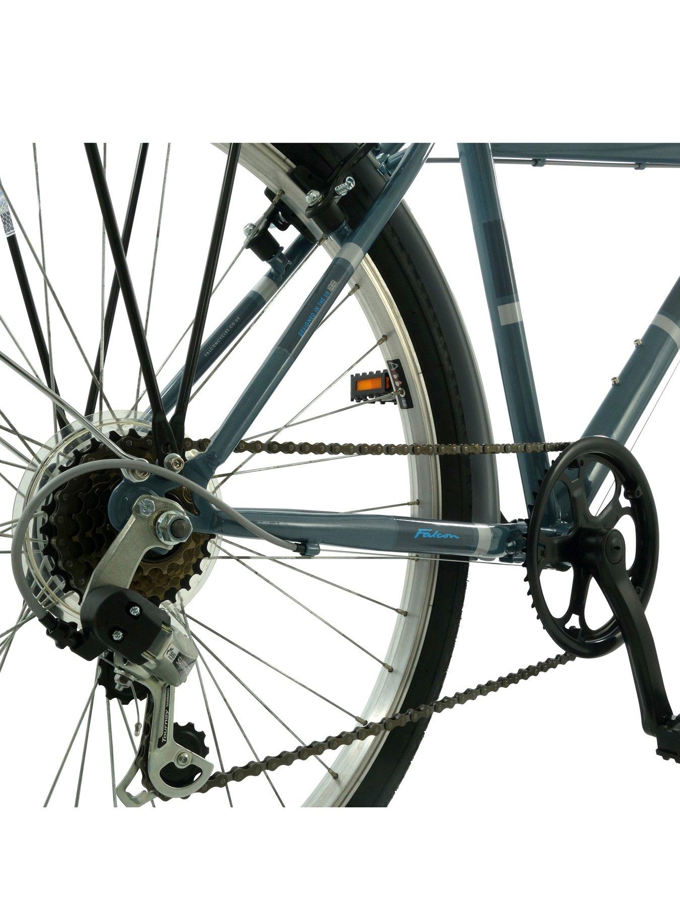 Falcon Explorer 19-Inch Frame Gents Hybrid Bike | Littlewoods