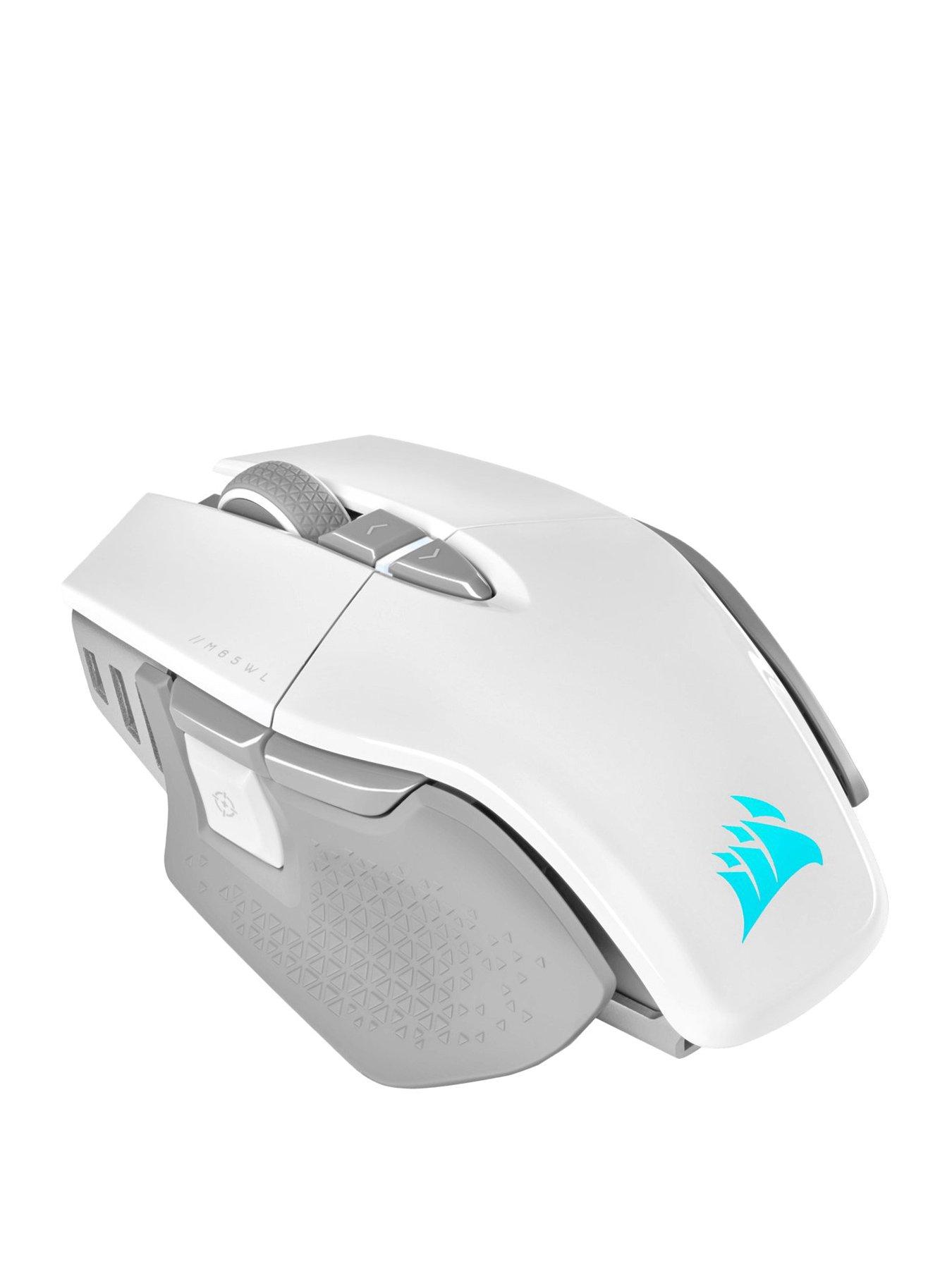 CORSAIR M65 RGB Ultra Wireless RGB (White) | Littlewoods
